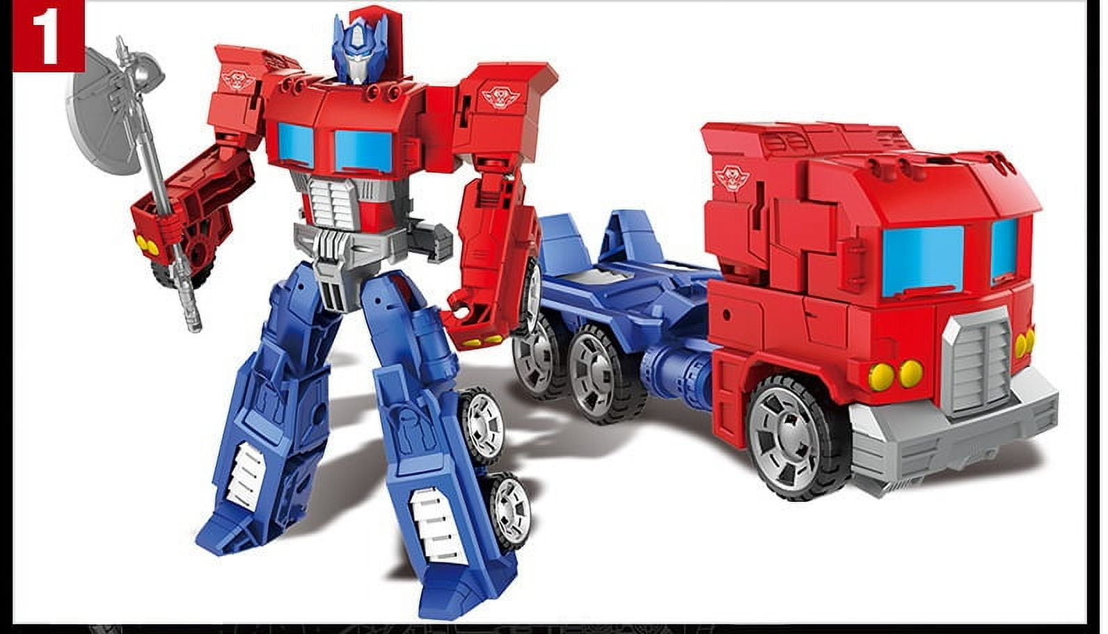 Movie Fans Anime Collection Deformed Car Model Robot Toys- Optimus ...