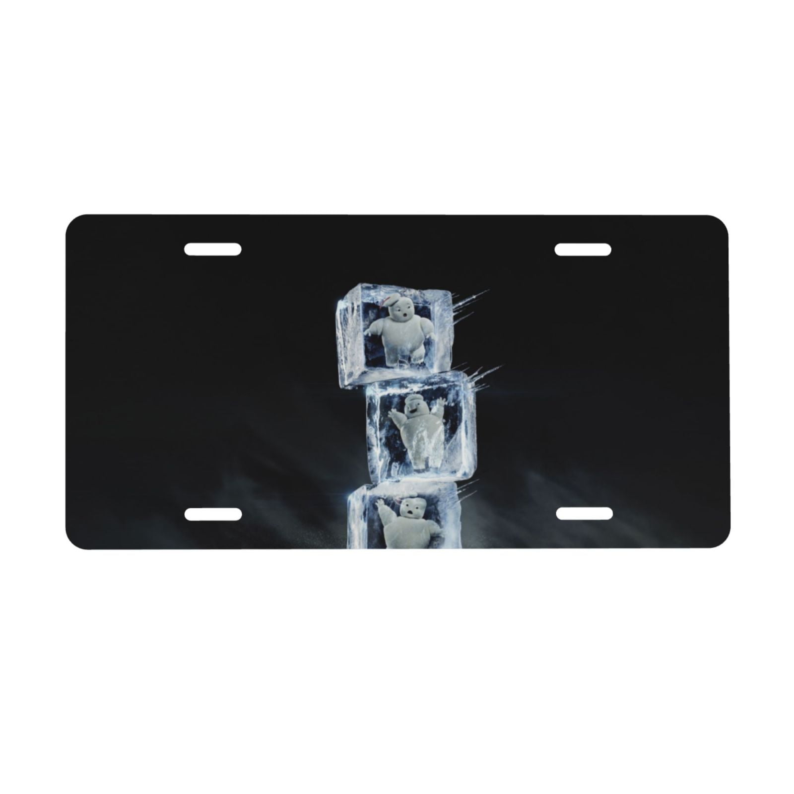 Movie Ghostbusters Stay Puft License Plate Cover Aluminum Novelty ...