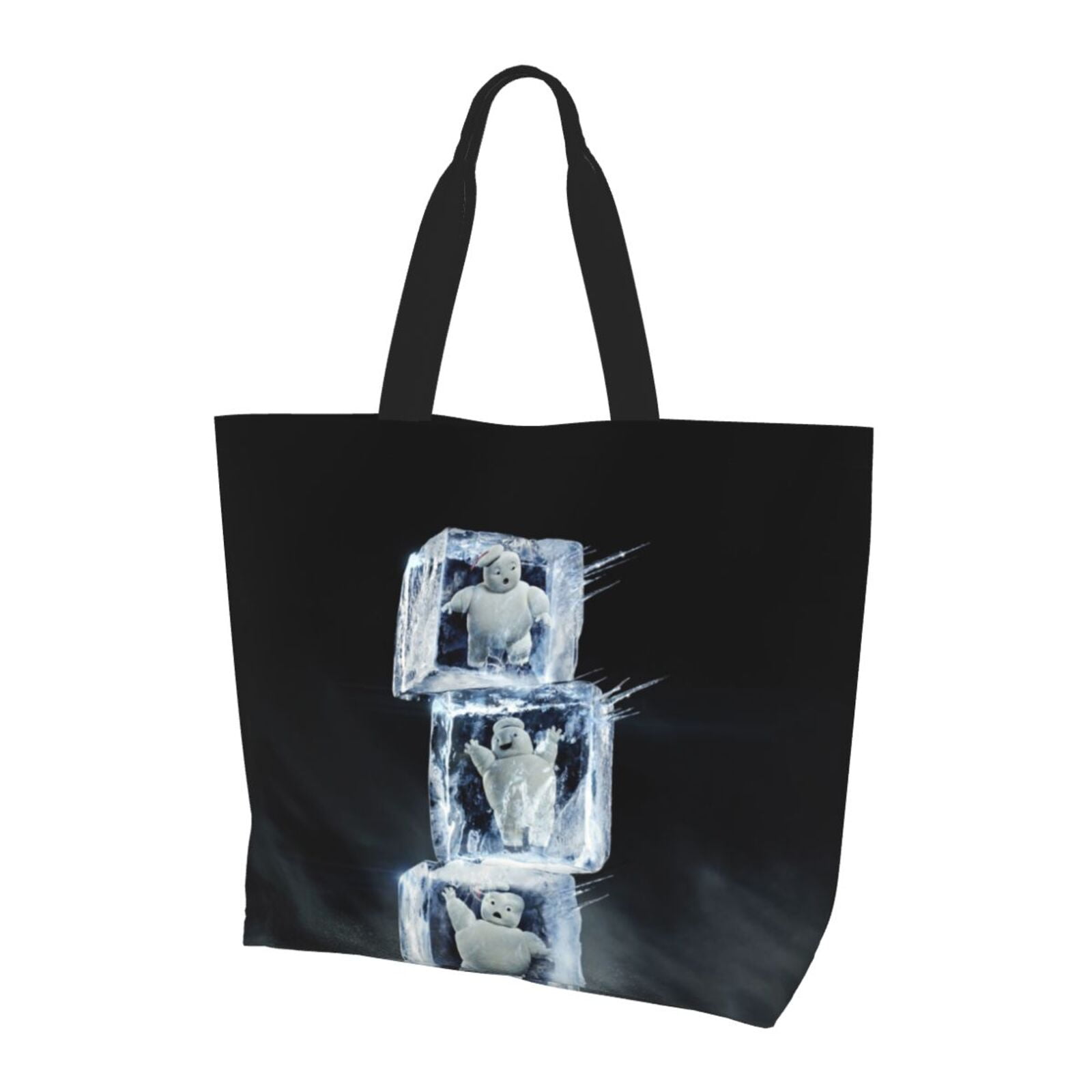 Movie Ghostbusters Stay Puft Tote Bags Reusable Women Shoulder Bag ...