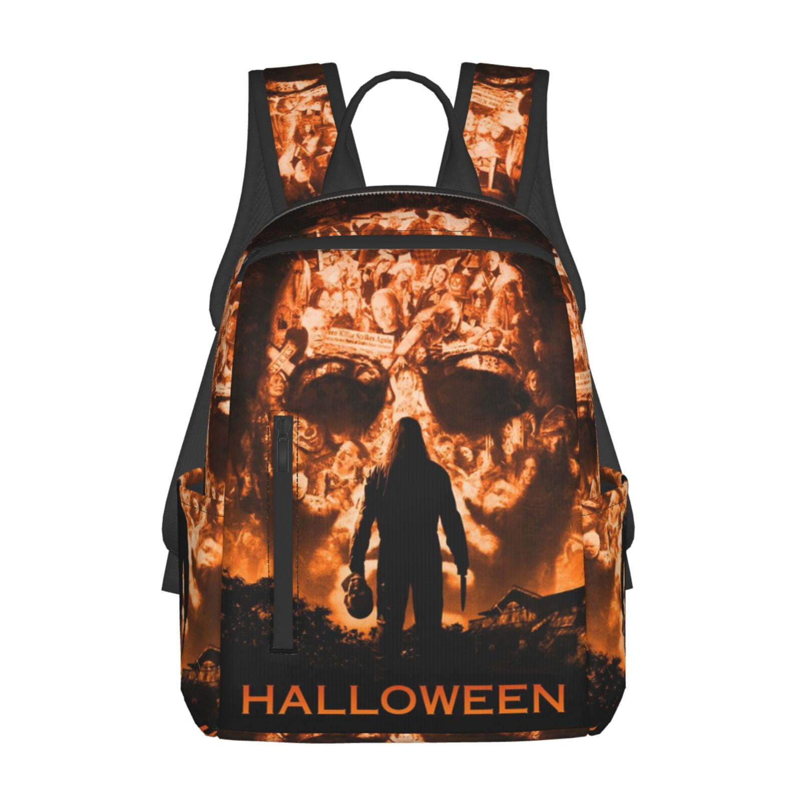 Movie Halloween Michael Myers Lightweight Backpack Student Bookbag ...