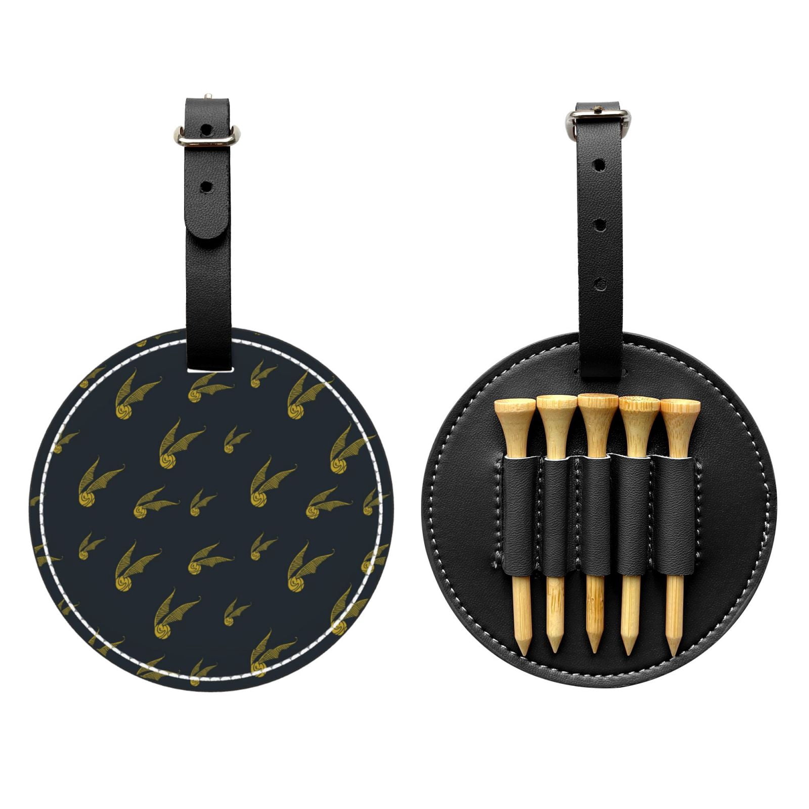 Movie Harry Potter Golf Tee Holder with Wood Golf Tees 1 Set Golf Tee ...