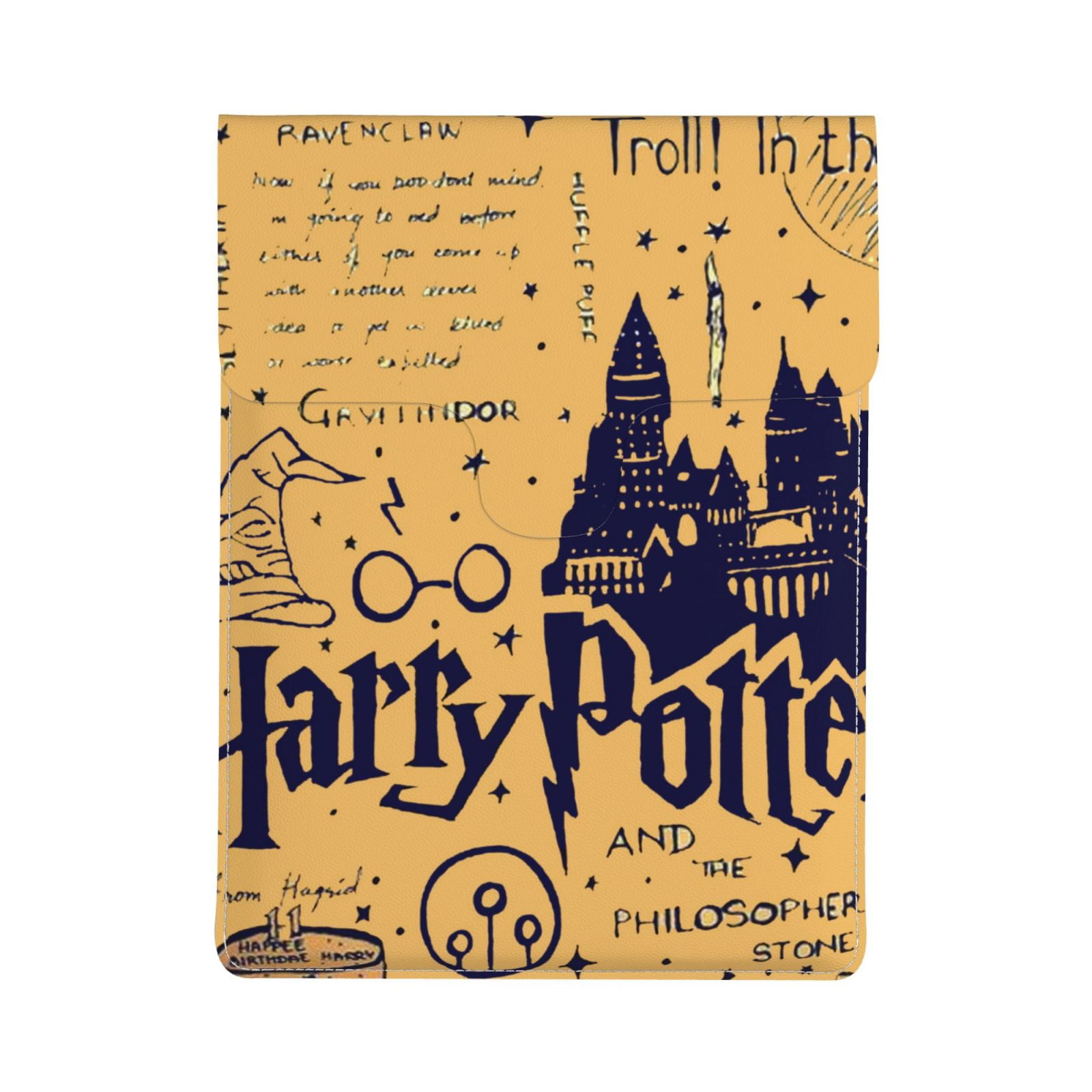Movie Harry Potter Magic Leather Laptop Sleeve Cartoon Laptap Liner Bag ...