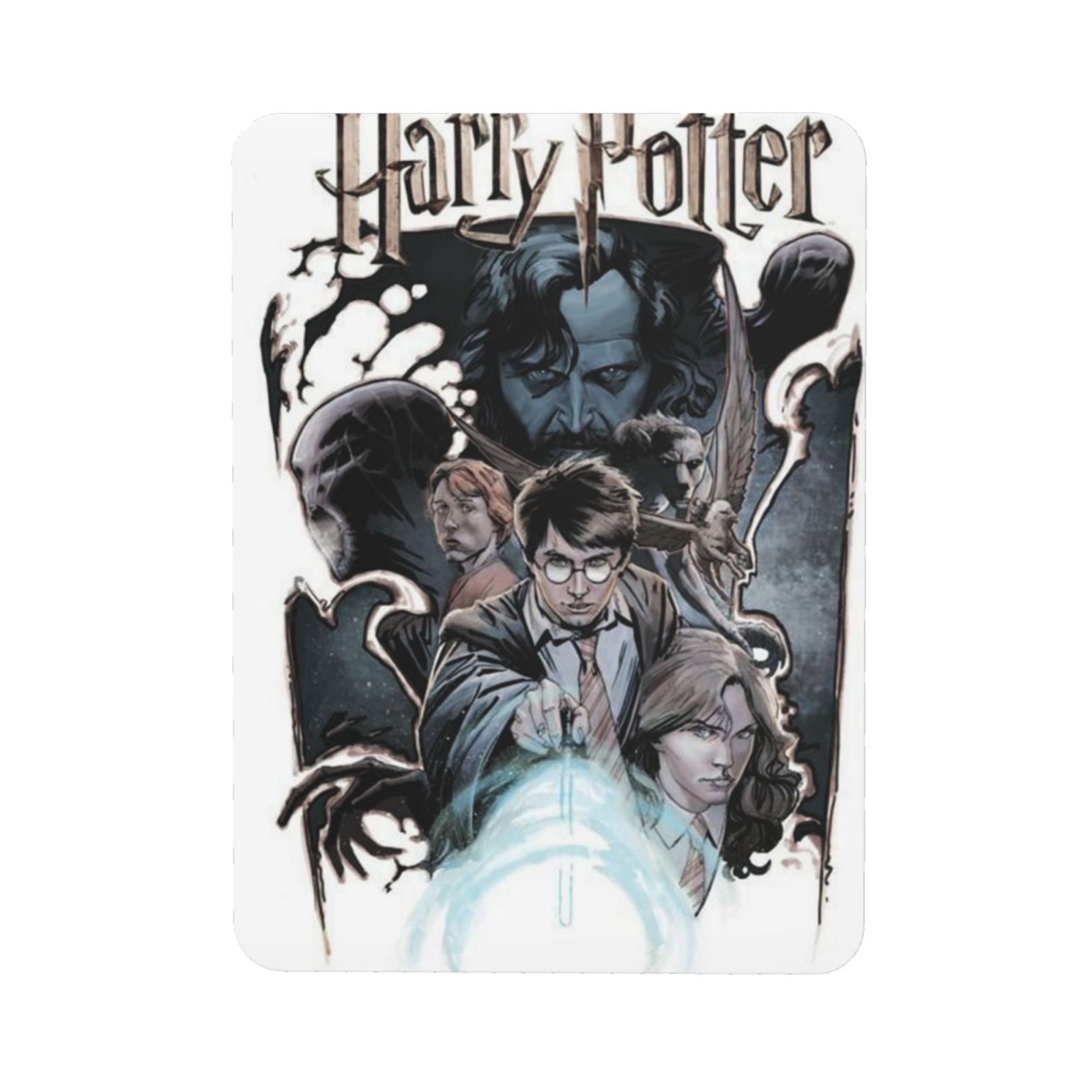 Movie Harry Potter Rectangular Refrigerator Magnet Funny Magnet Office ...