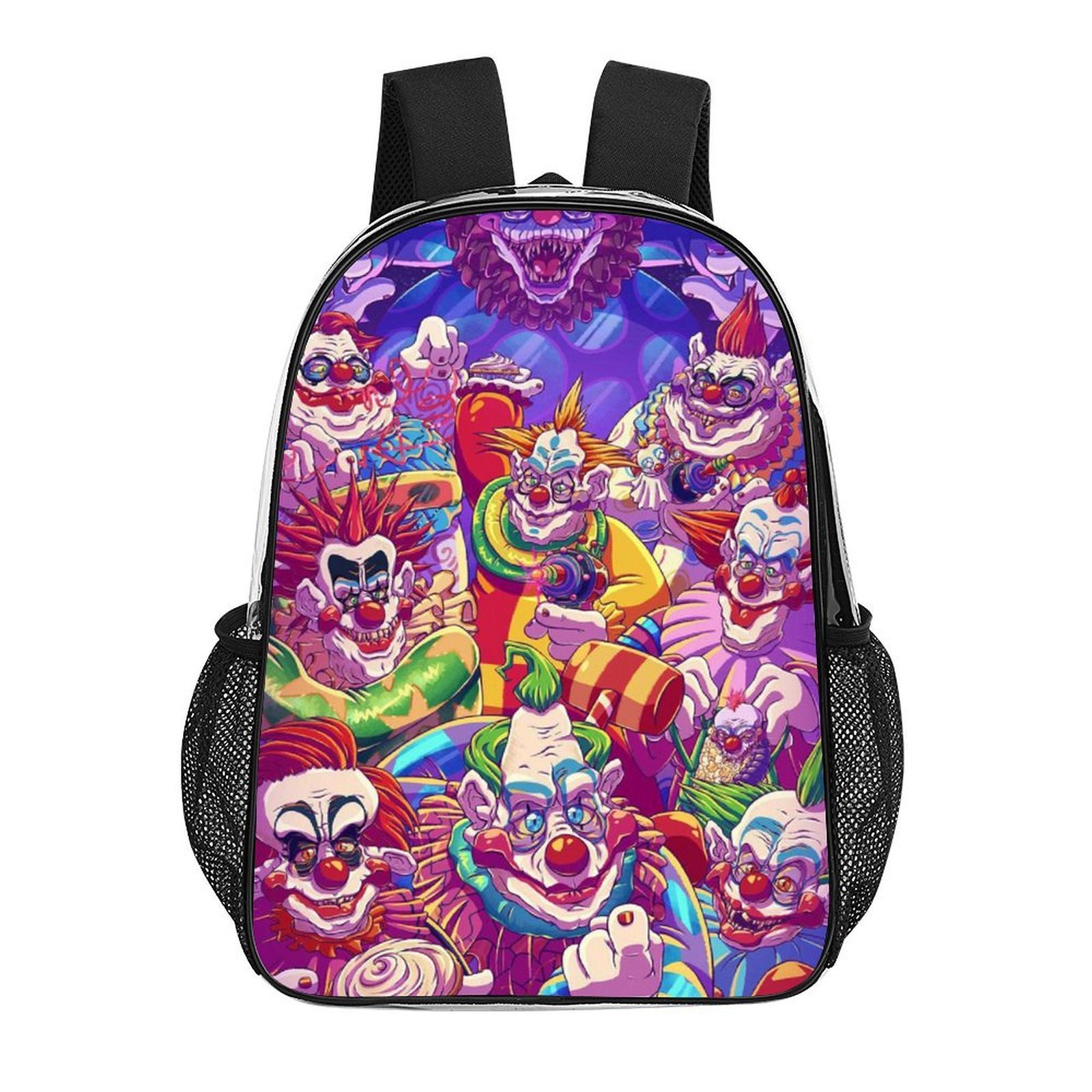 Movie Killer Klowns from Outer Space Clear Backpack Laptop Daypack ...