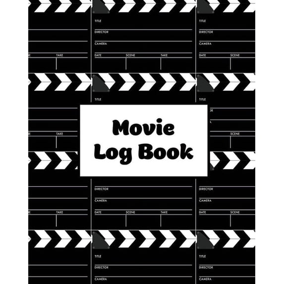 Movie Log Book: Film Review Pages, Watch & List Favorite Movies, Gift ...