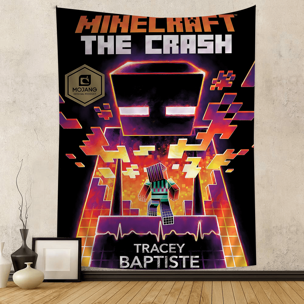 Movie M-Minecraft Cartoon Tapestry Hippie Flower Wall Carpets Dorm ...