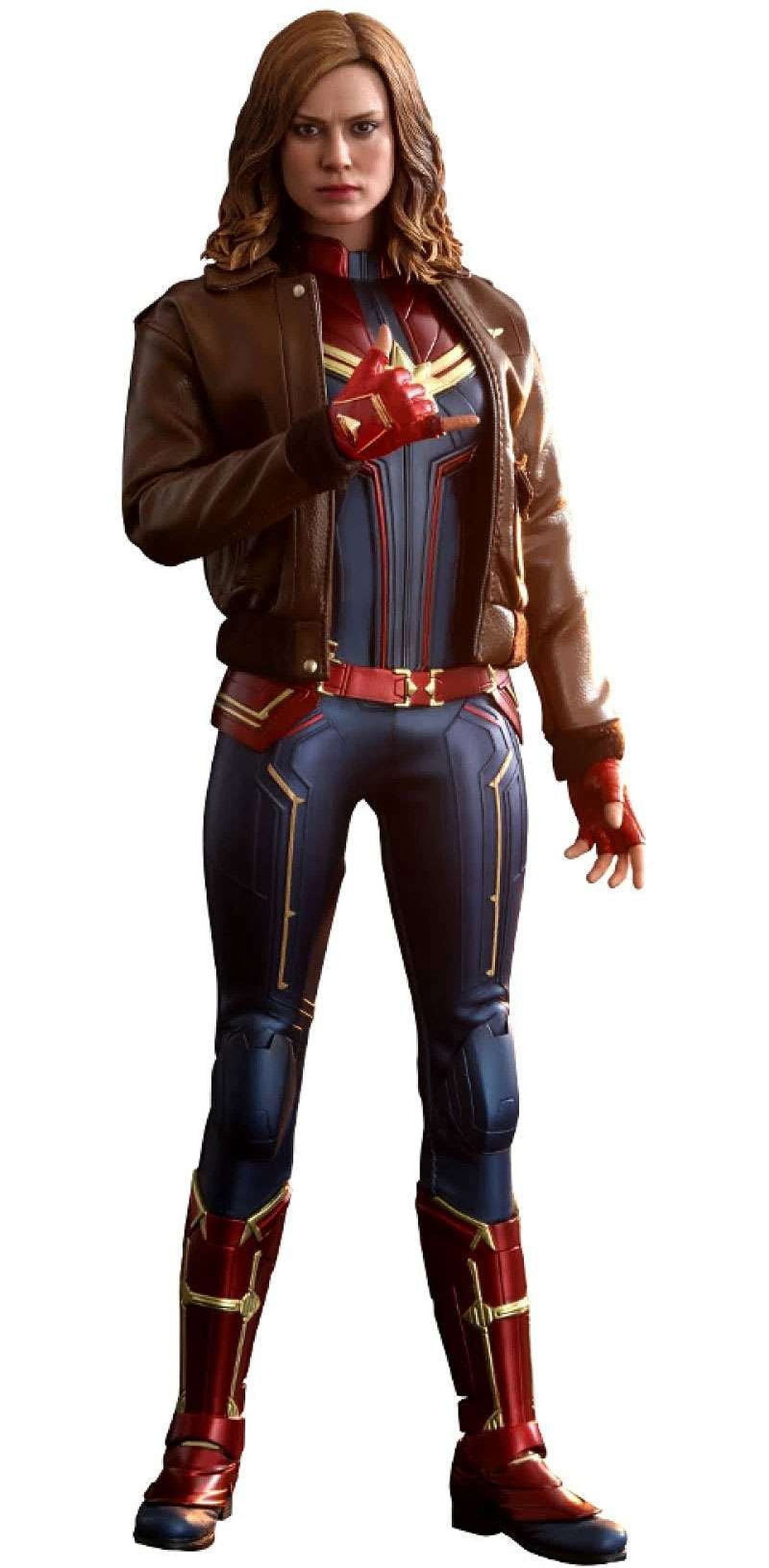 Movie Masterpiece Captain Marvel Diecast Collectible Figure (Deluxe ...