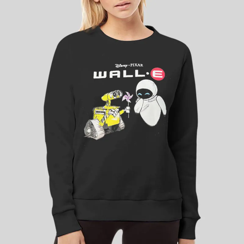 Movie Merchandise Wall E Sweatshirt - Walmart.com