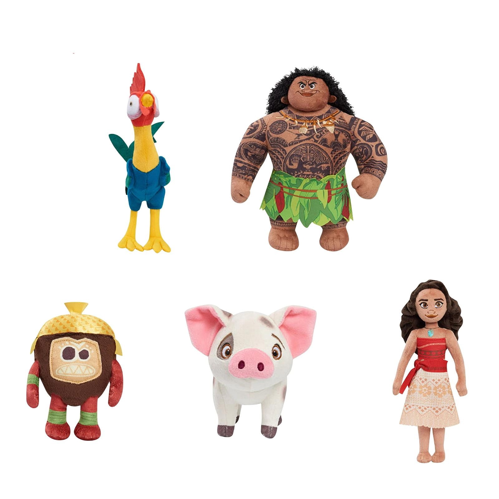 Movie Moana 2 Character Plush Toys 5 pcs, 11.81" Plushies Toys, Moana 2 ...