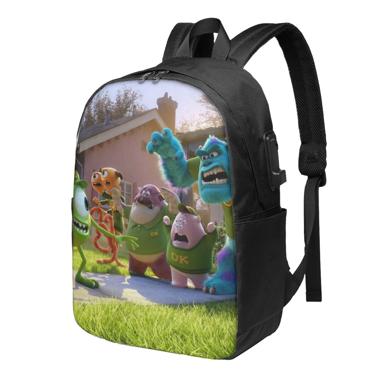 Movie Monsters University Backpack Laptop Daypack School Bag Bookbag ...