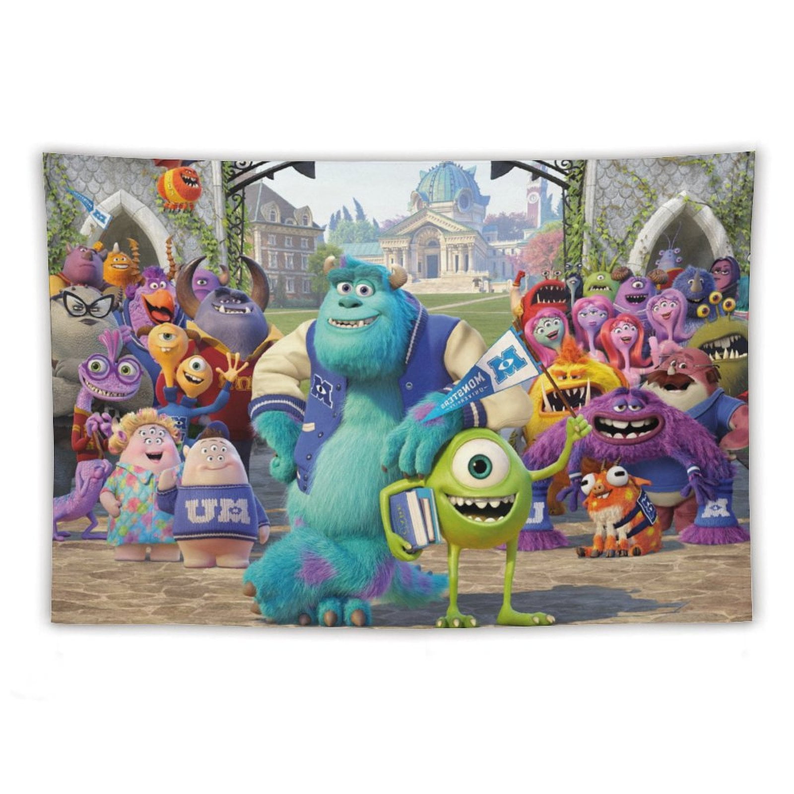 Movie Monsters University Tapestry Luxury Wall Hanging Tapestries Decor ...