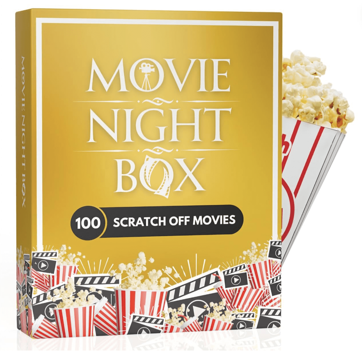 Movie Night Box: Top 100 Scratch-Off Movies & Hidden Gems - Cinematic ...