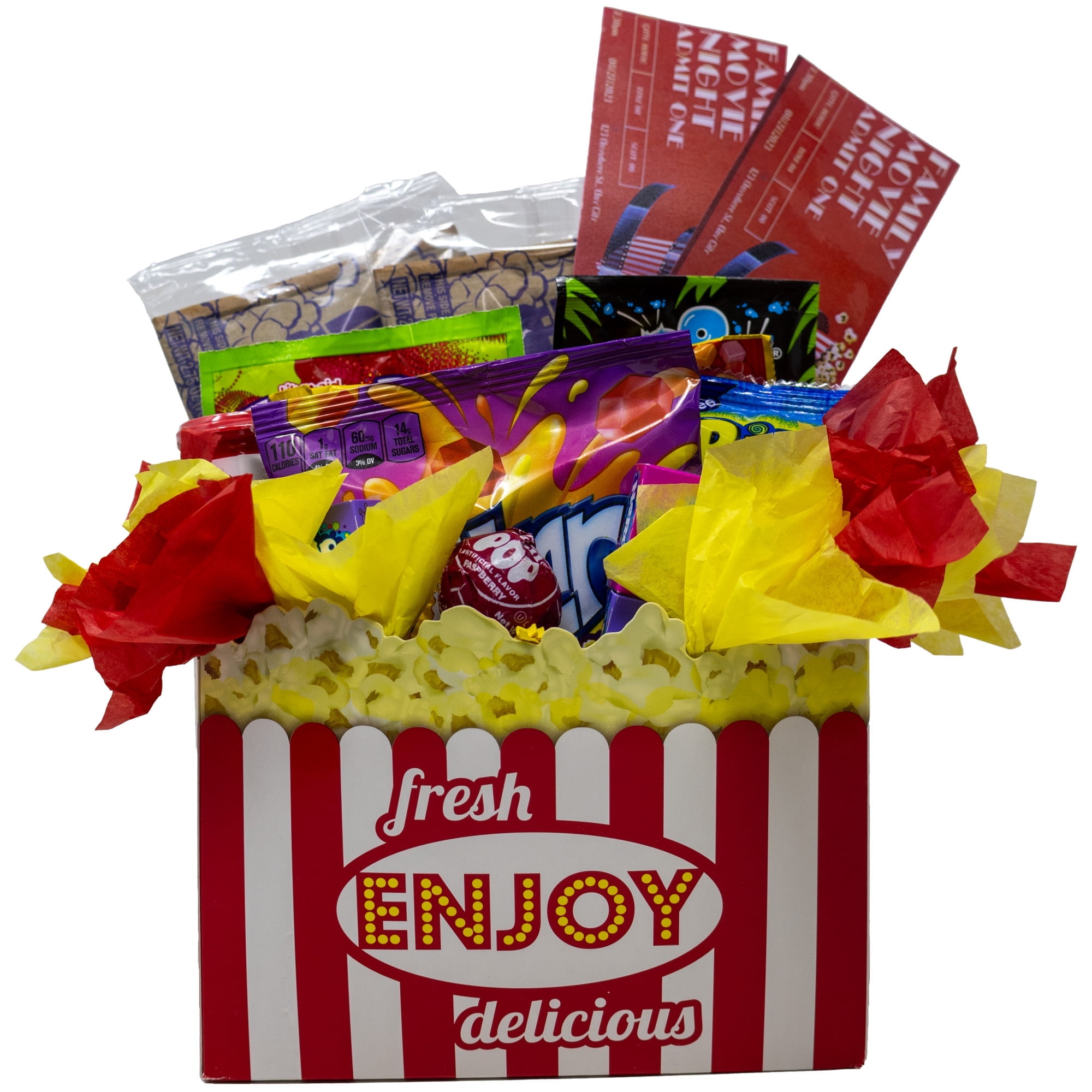 Movie Night Popcorn Snack Box - Walmart.com