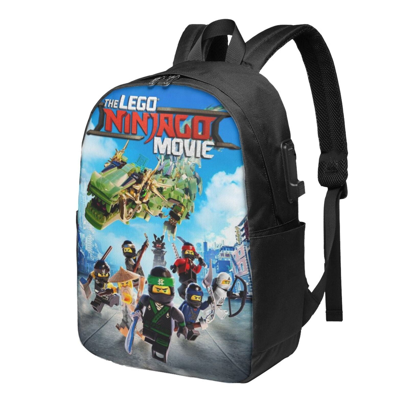 Movie Ninjago Backpack School Bag Bookbag Satchel Laptop Daypack With ...