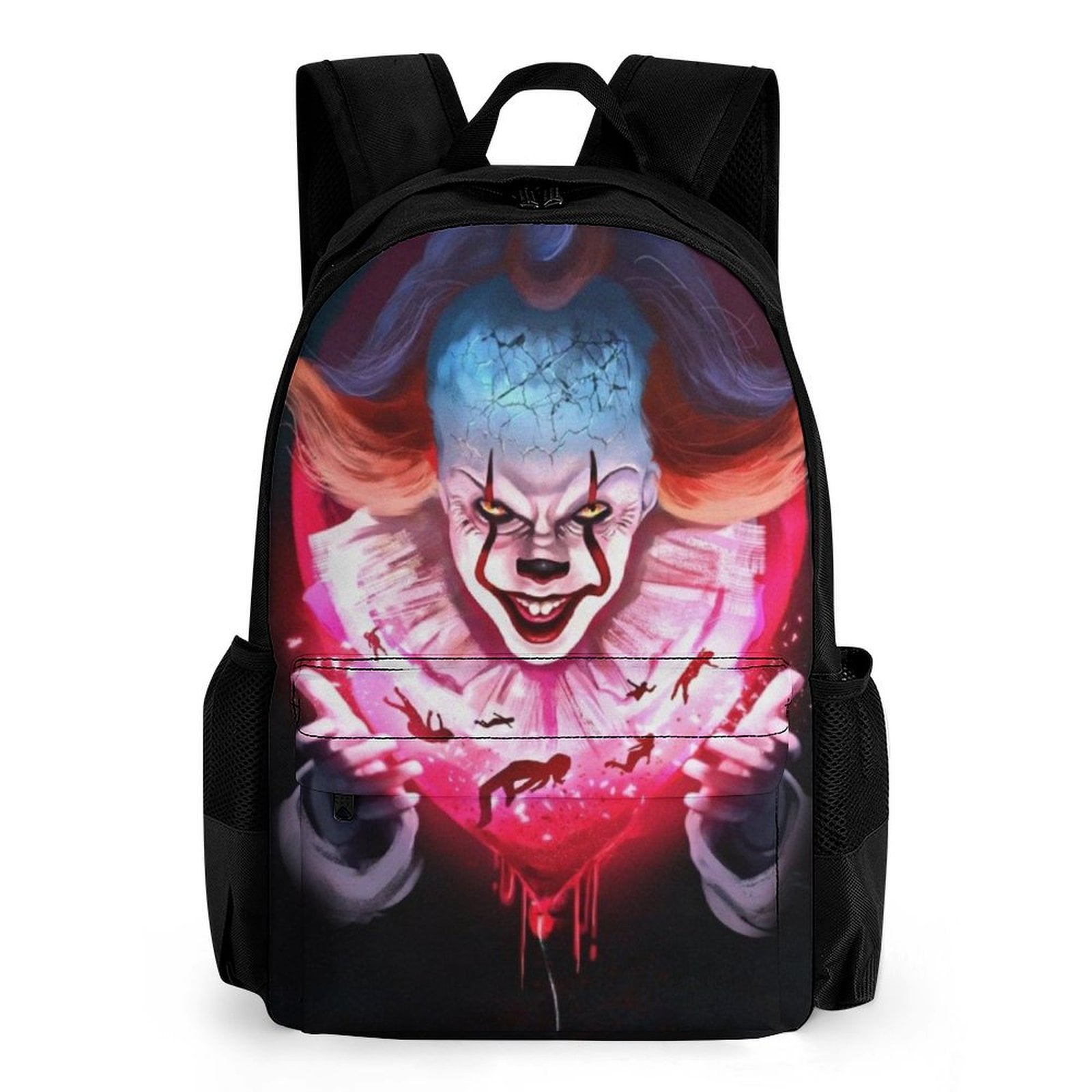 Movie Pennywise Clown School Bag Laptop Backpack Large Capacity Daypack ...