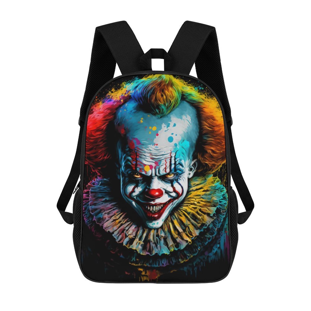 Movie Pennywise It Backpack Casual Daypack School Bag Bookbag Satchel ...