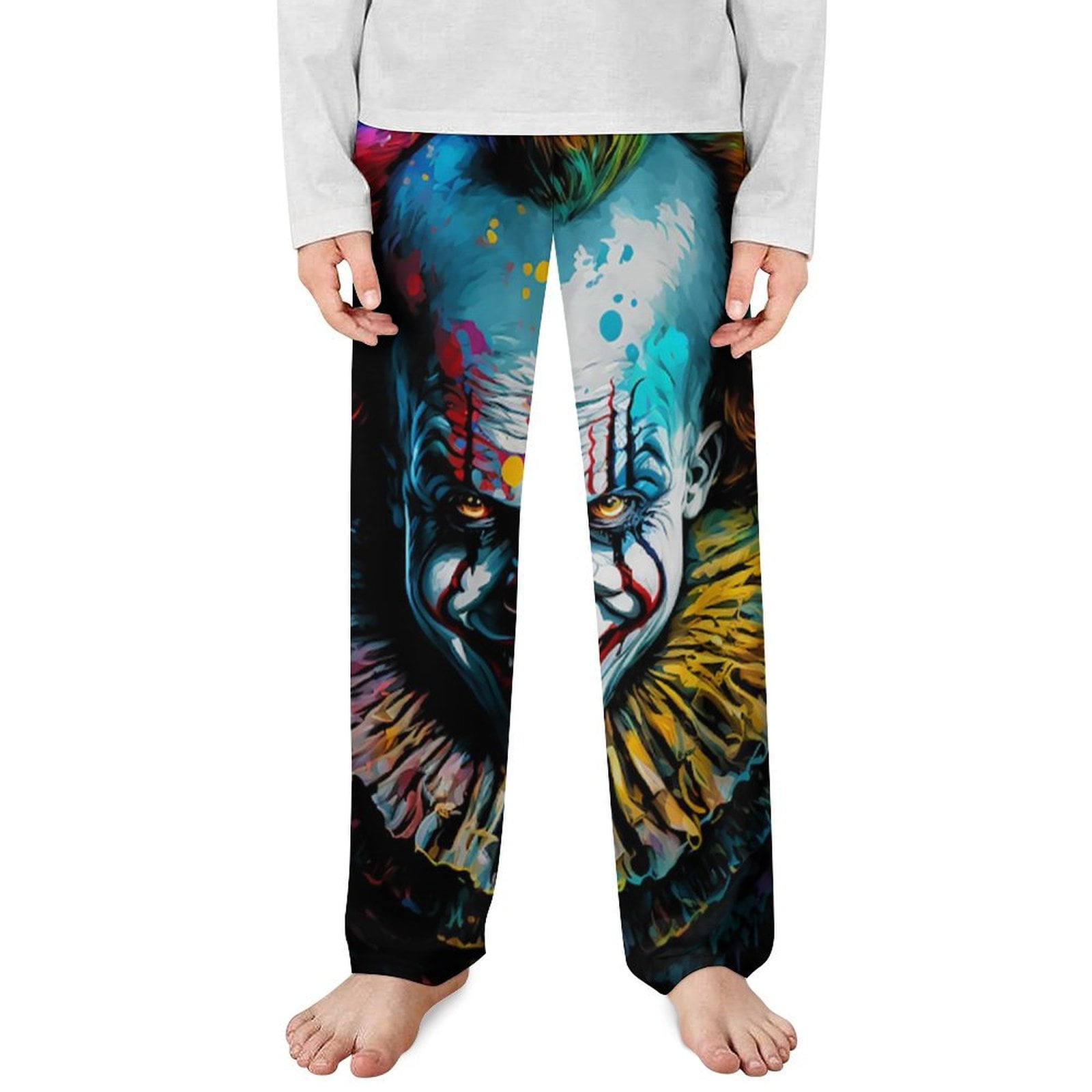 Movie Pennywise It Children's Pajamas Cozy Lounge Straight Leg Sleeping ...