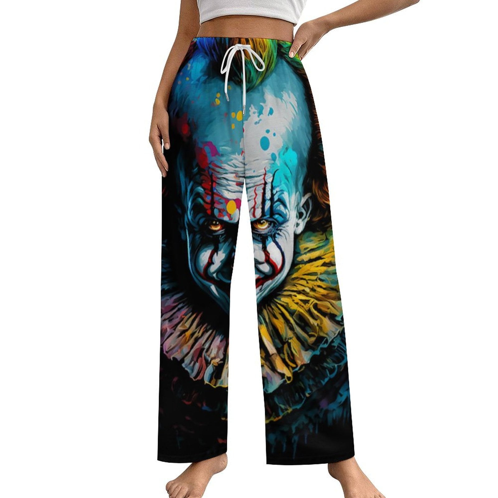 Movie Pennywise It Home Pajama Pants For Womens Comfortable Soft Lounge ...