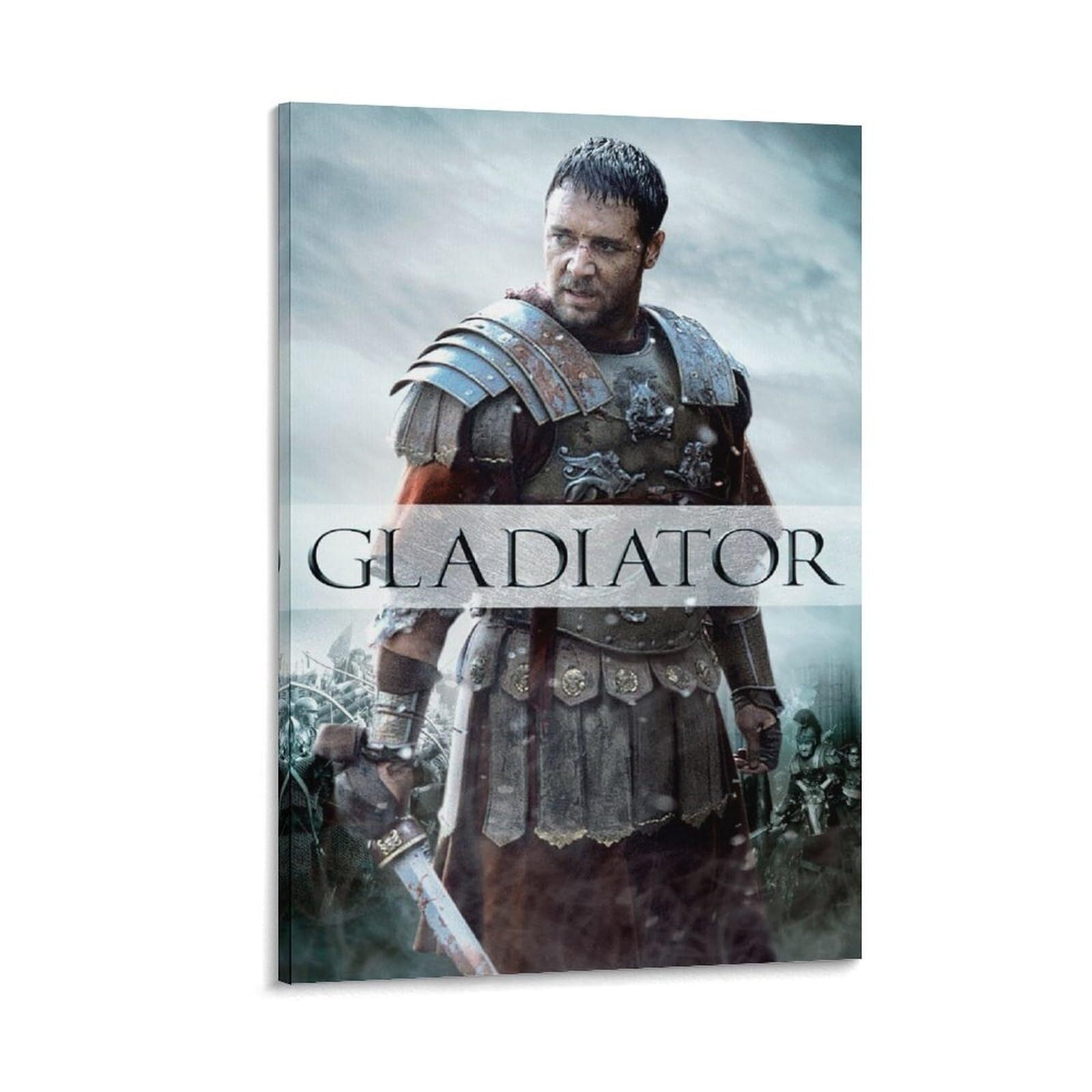 Movie Poster 1 Gladiator 2000 Canvas Wall Art Print For Room Aesthetic ...