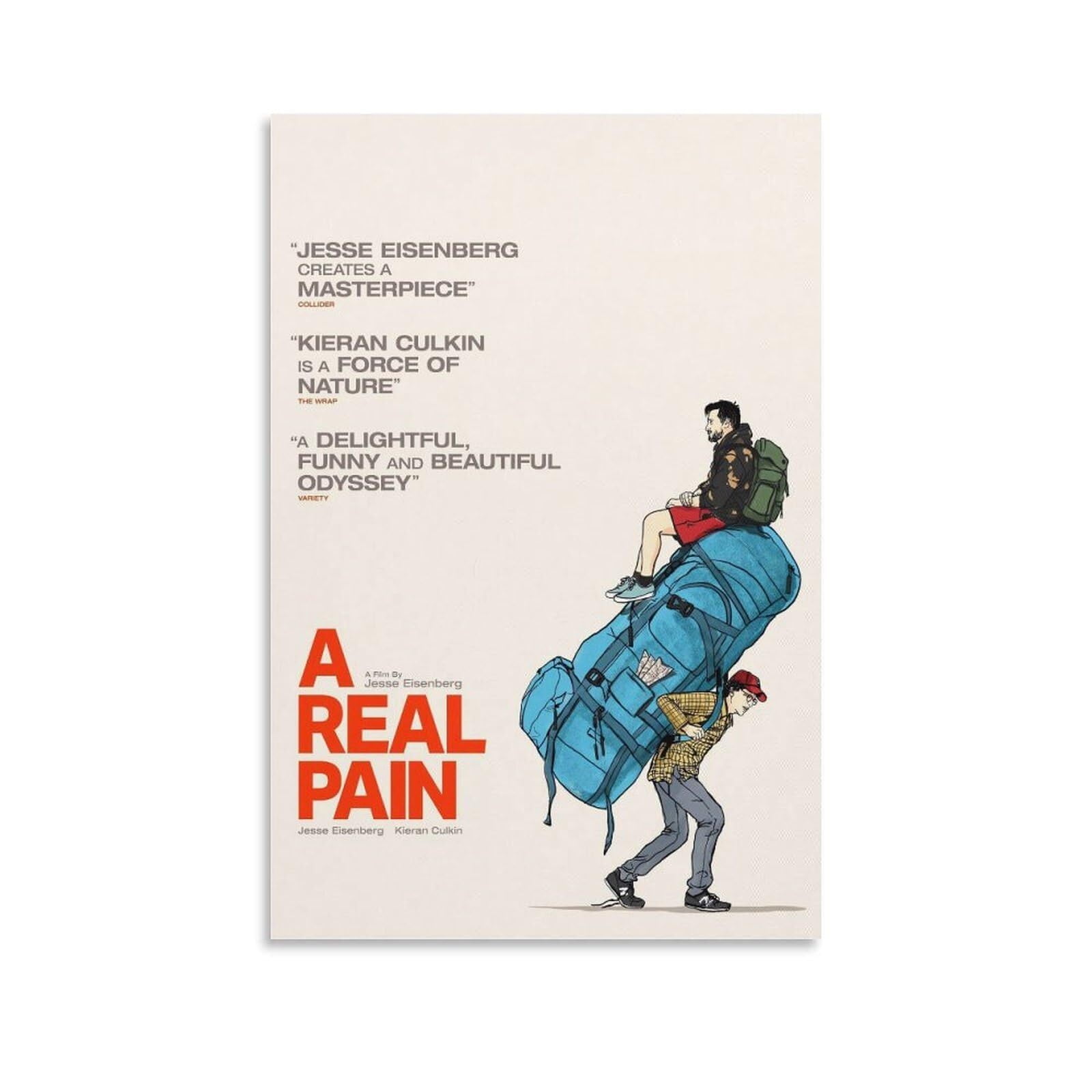 Movie Poster A Real Pain Art Prints Wall Art Picture Room Decor Poster ...