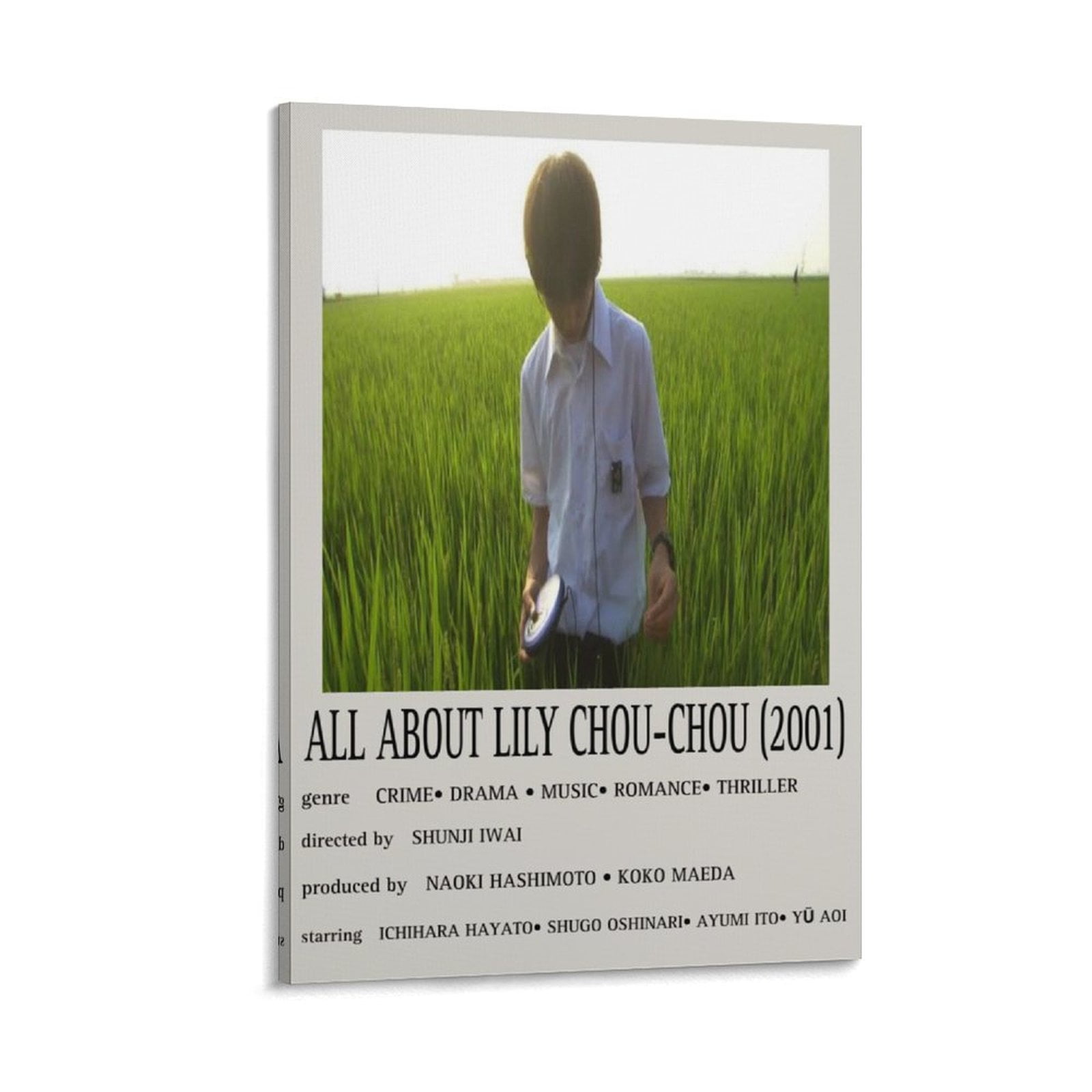 Movie Poster All About Lily Chou Chou Poster (6) Poster Decorative ...