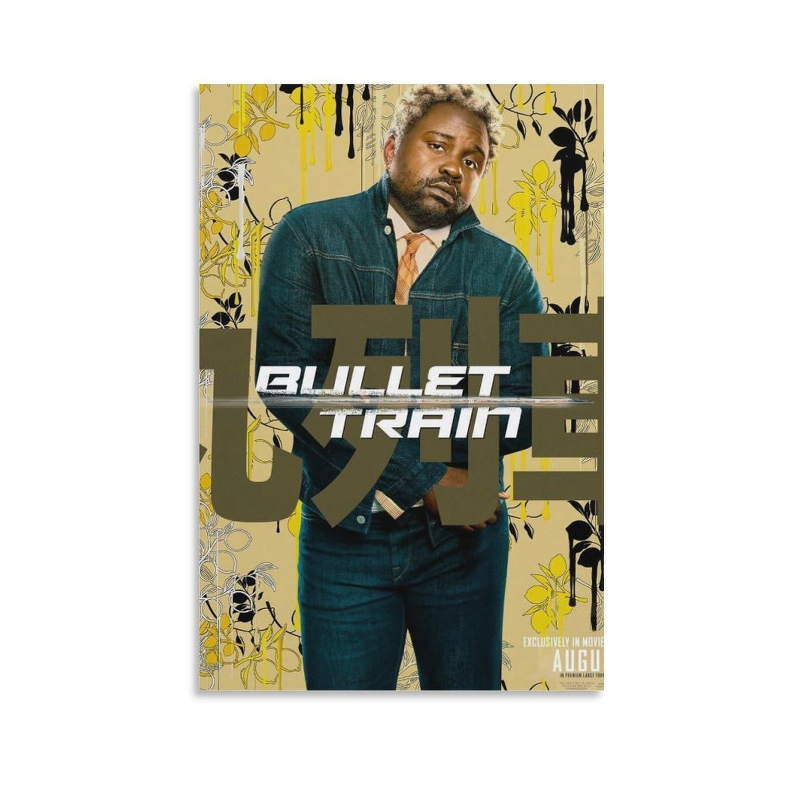 Movie Poster Bullet Train 12 Room Aesthetic Poster Print Art Wall ...