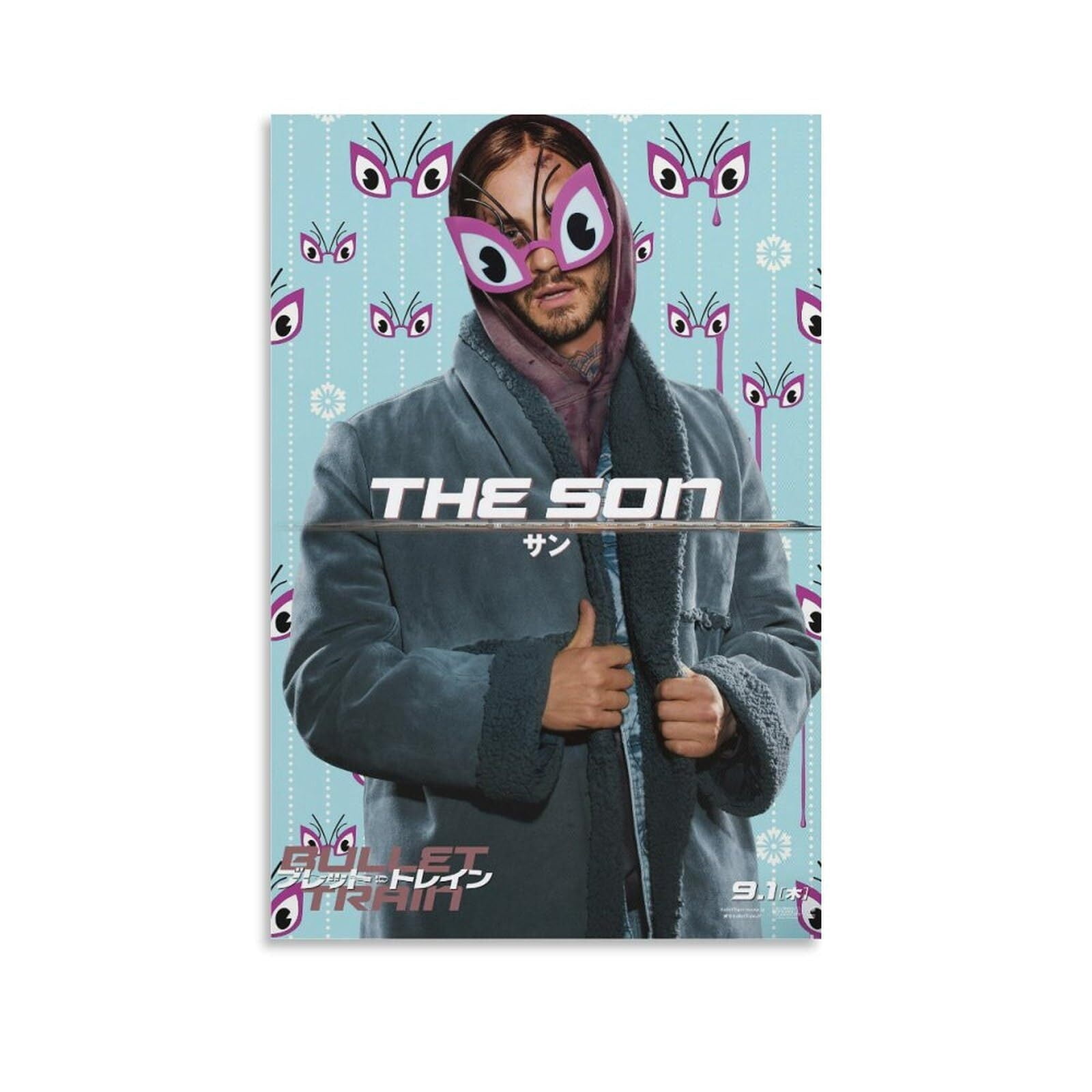 Movie Poster Bullet Train 17 Poster Cool Artworks Painting Wall Art ...