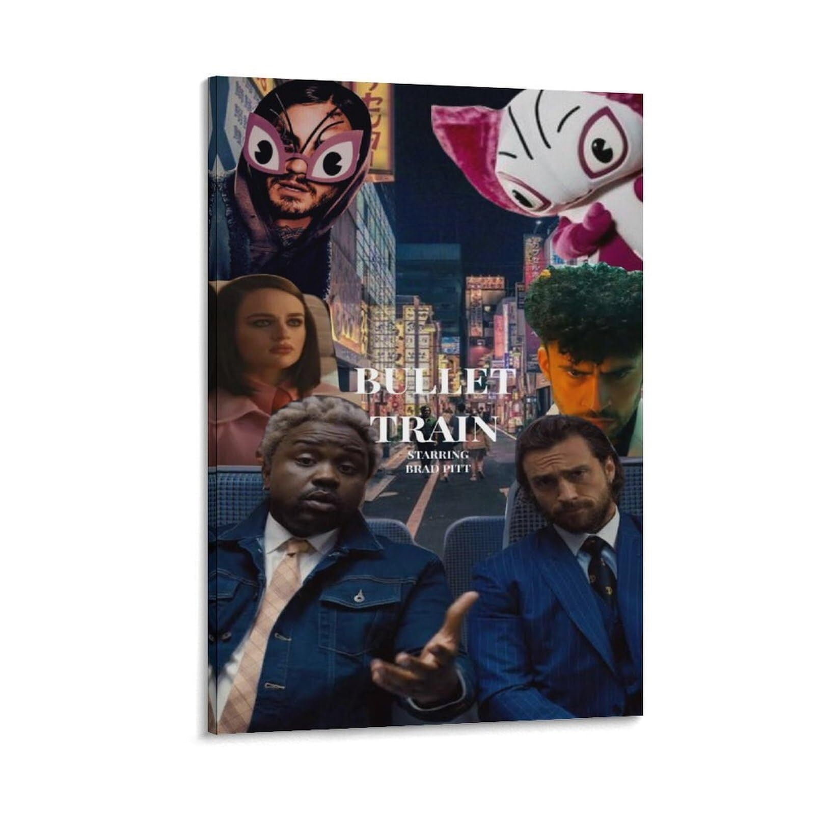 Movie Poster Bullet Train 5 Canvas Poster Wall Art Picture Prints ...