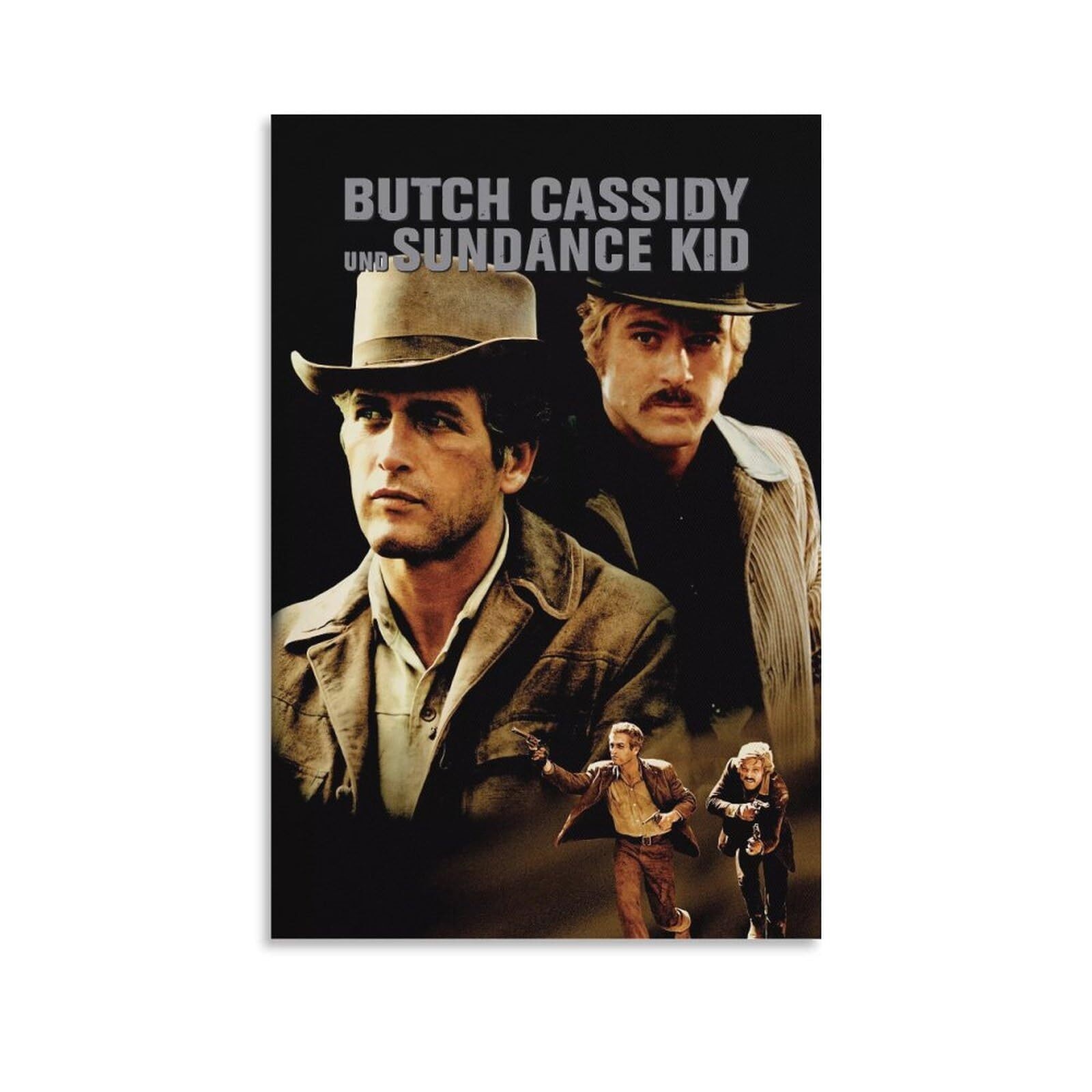 Movie Poster Butch Cassidy And The Sundance Kid Wall Paintings Home ...