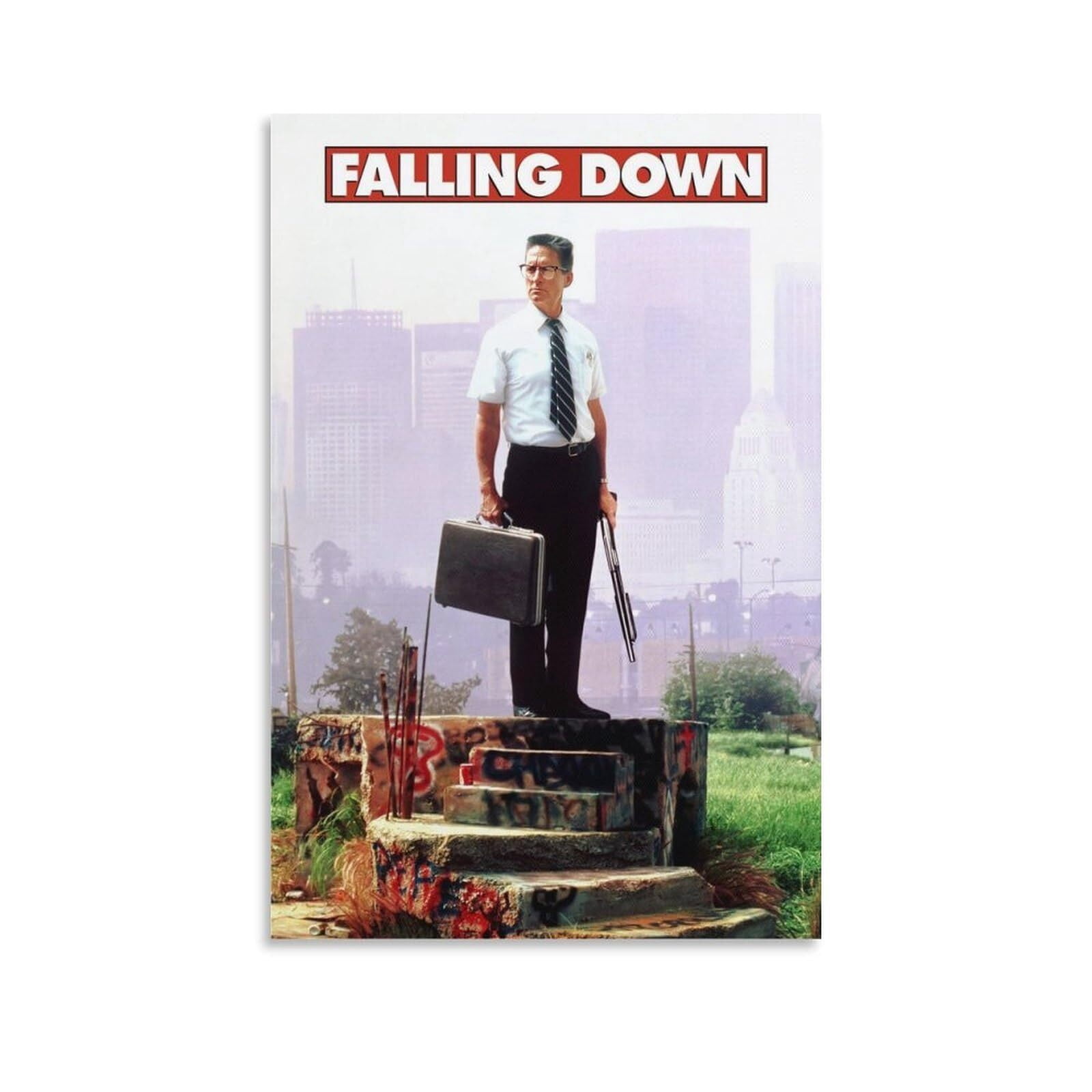 Movie Poster Falling Action Movie Poster Canvas Painting Bedroom Canvas ...