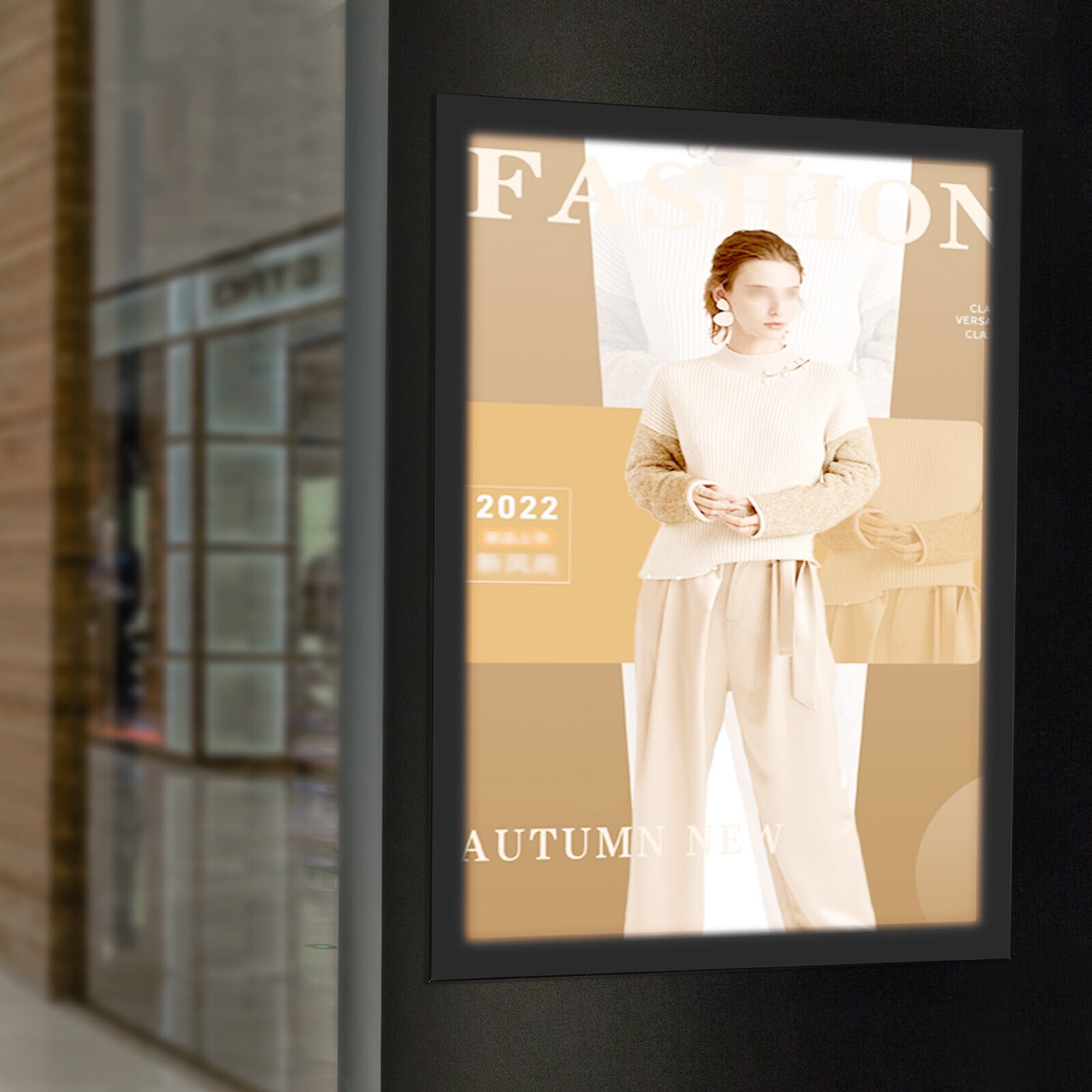 Movie Poster Frame LED Light Box Art Picture Advertising Display Sign ...