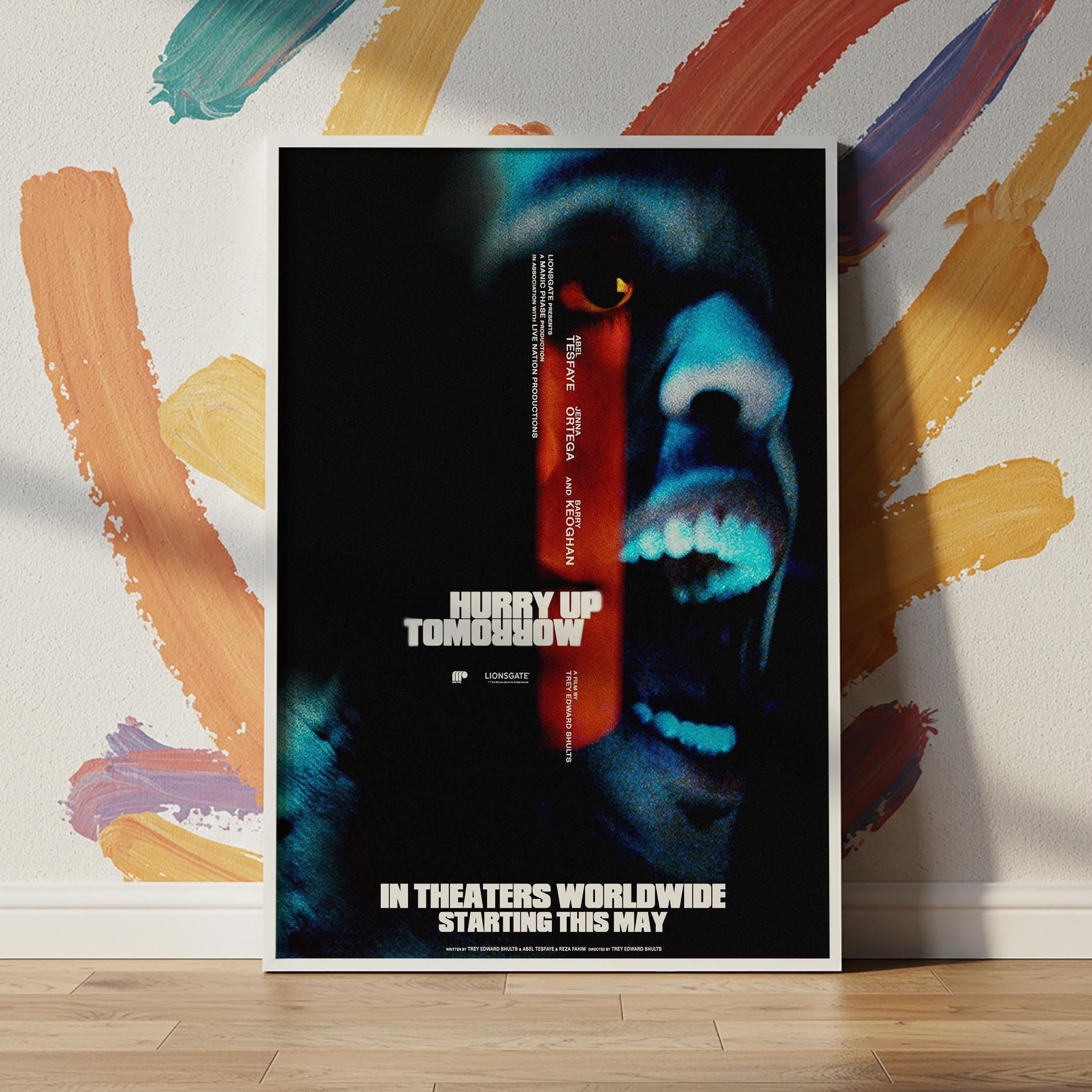 Movie Poster Hurryt Up Tomorrow 2025 Wall Art Collection, Modern Room ...