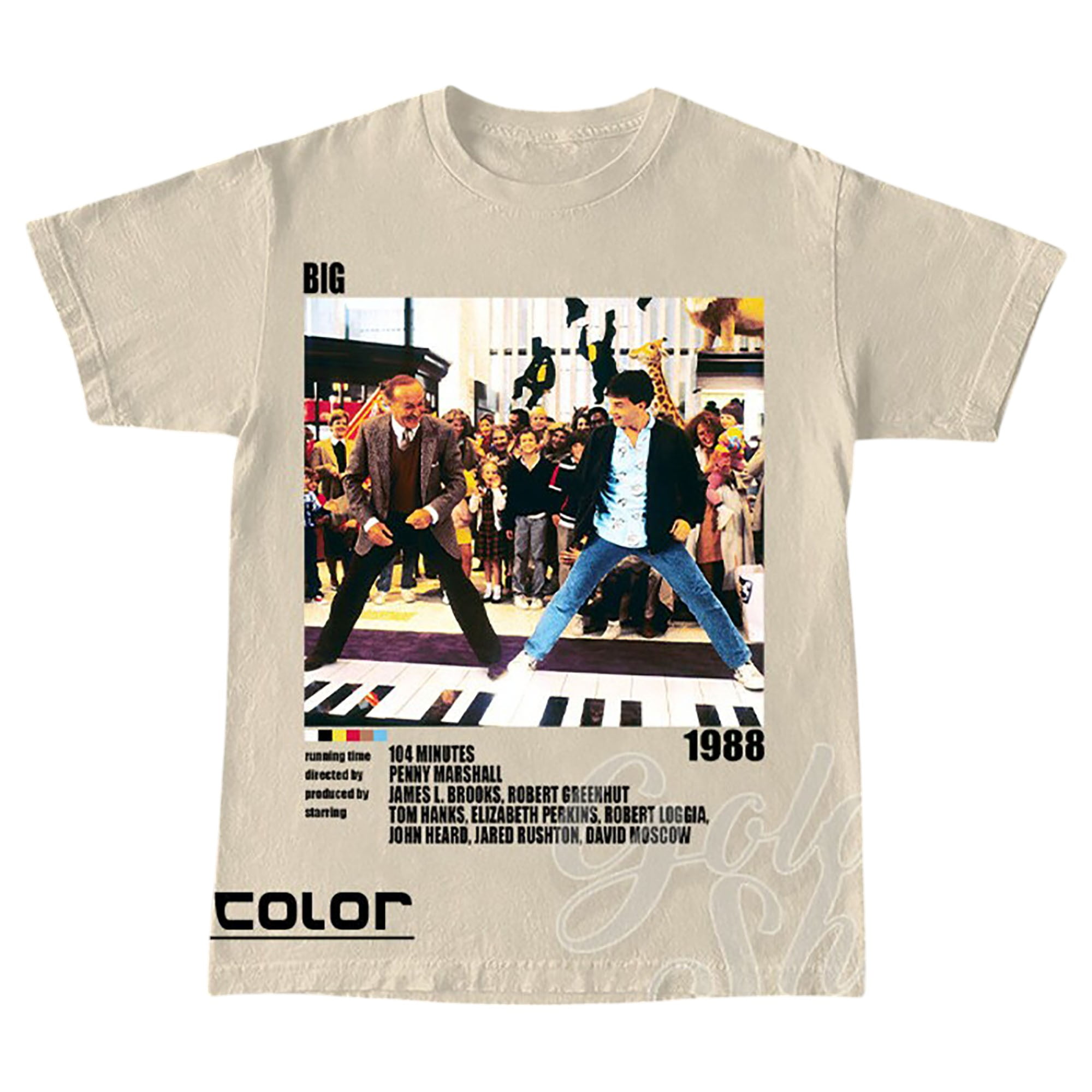 Movie Poster Inspired Big Film Retro Unisex Classic 2D T-Shirt ...