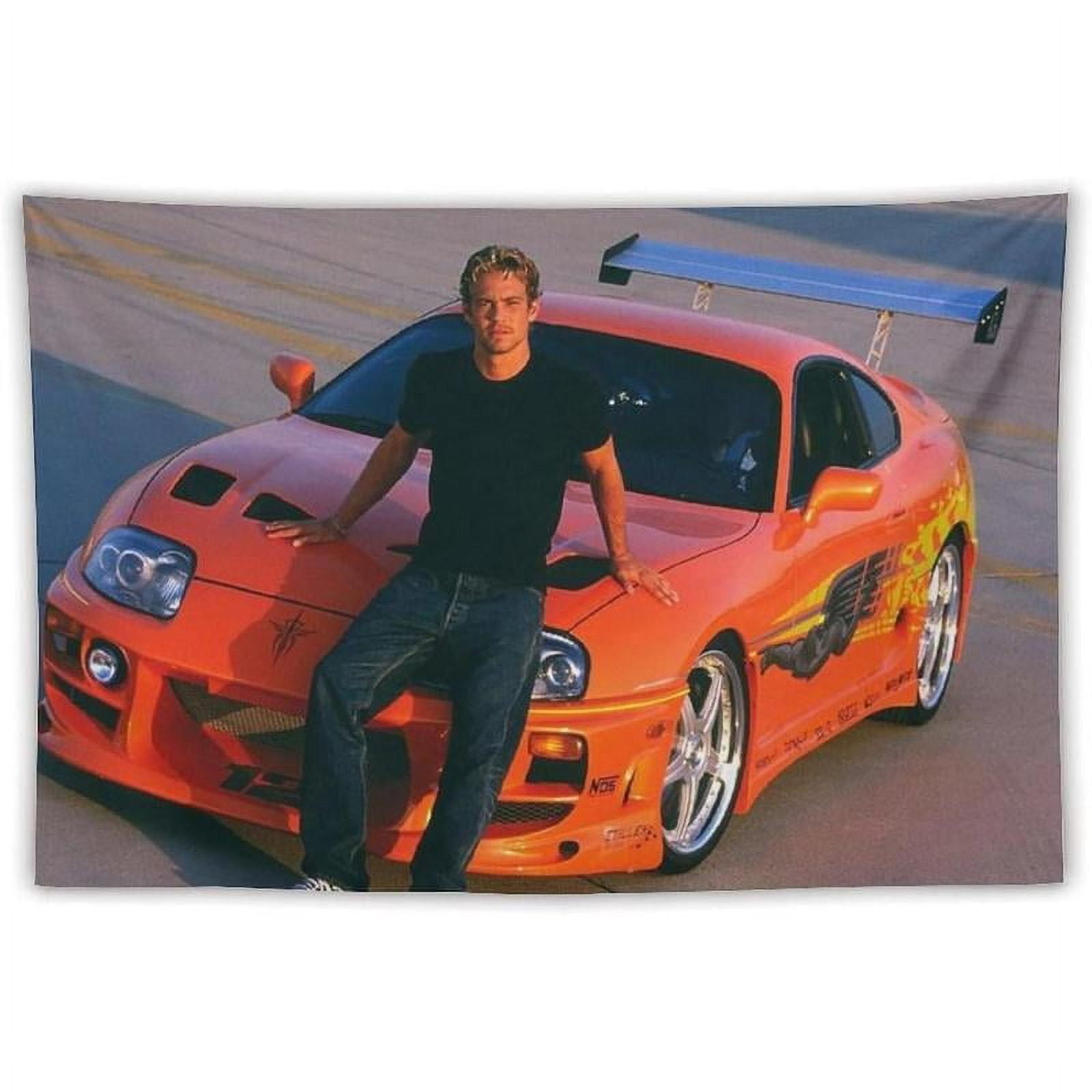 Movie Poster Paul Walker Tapestries Wall Art Painting Gift Living Room ...