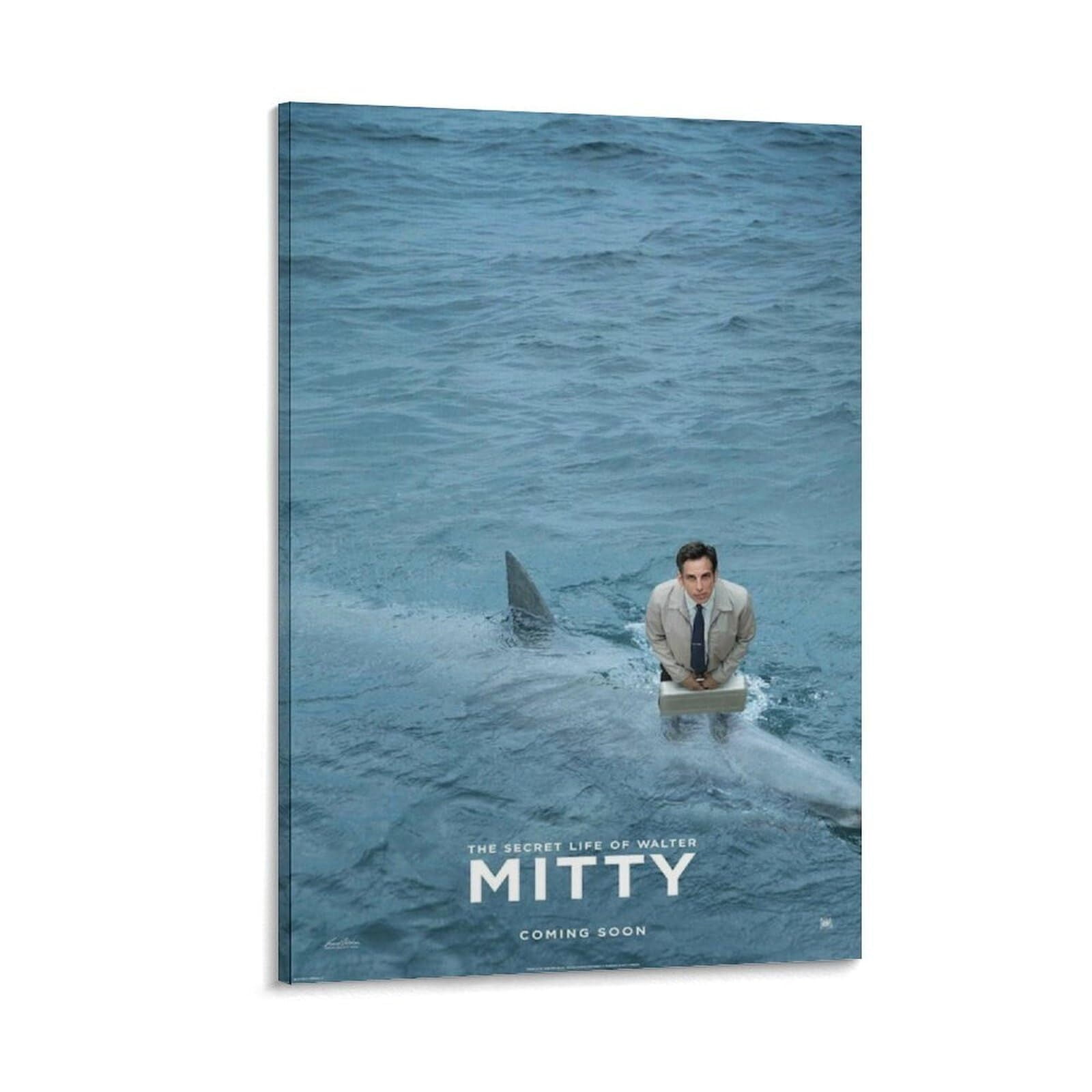 Movie Poster The Secret Life of Walter Mitty Poster Canvas Painting ...