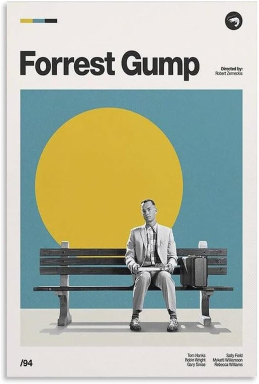 Movie Posters Forrest Gump (6) Wall Art Paintings Canvas Wall Decor ...