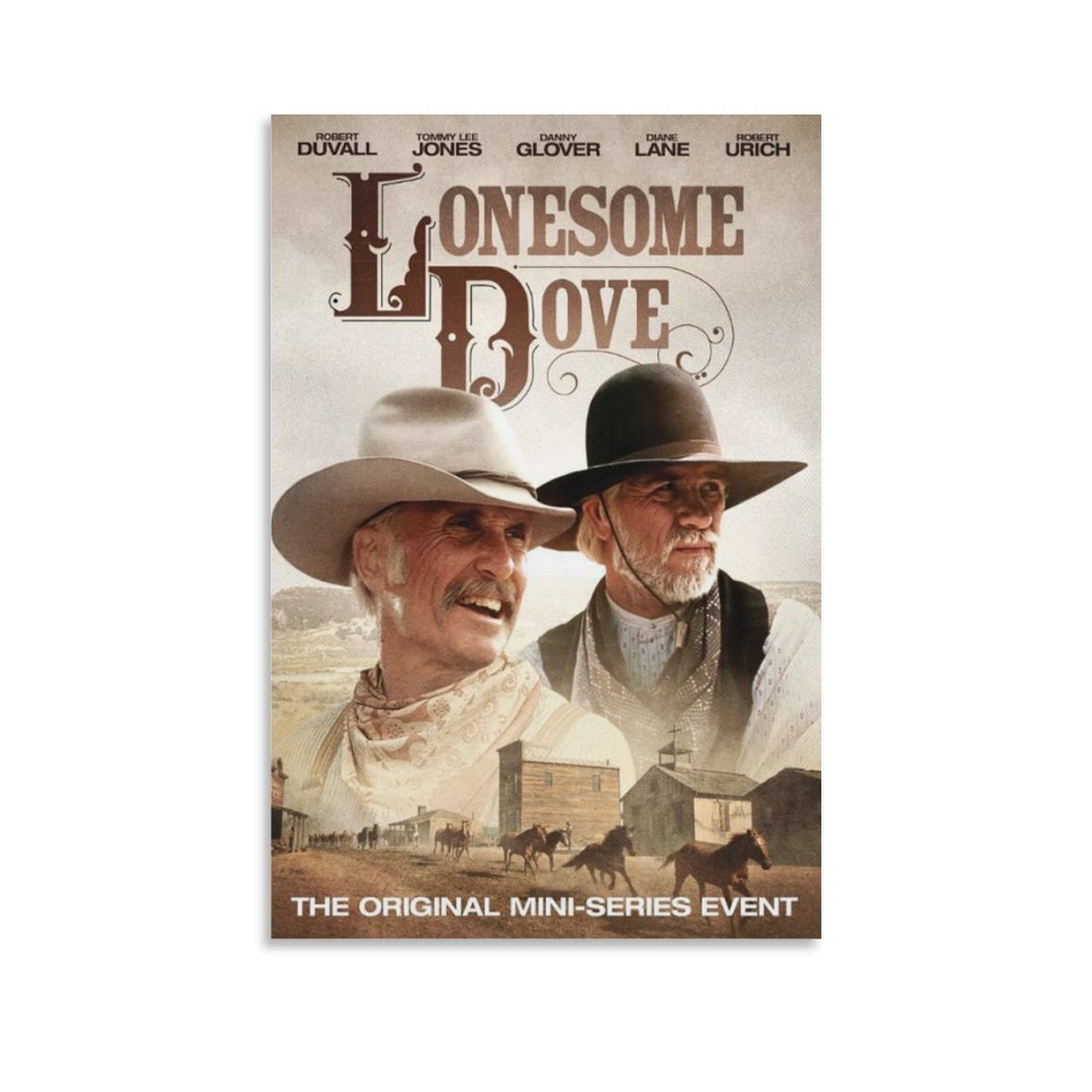 Movie Posters Lonesome Dove 1989 Posters (12) Gifts Canvas Painting ...