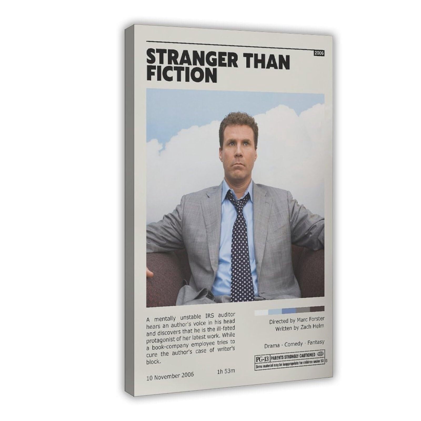 Movie Posters Stranger Than Fiction Living Room Bedroom Study ...