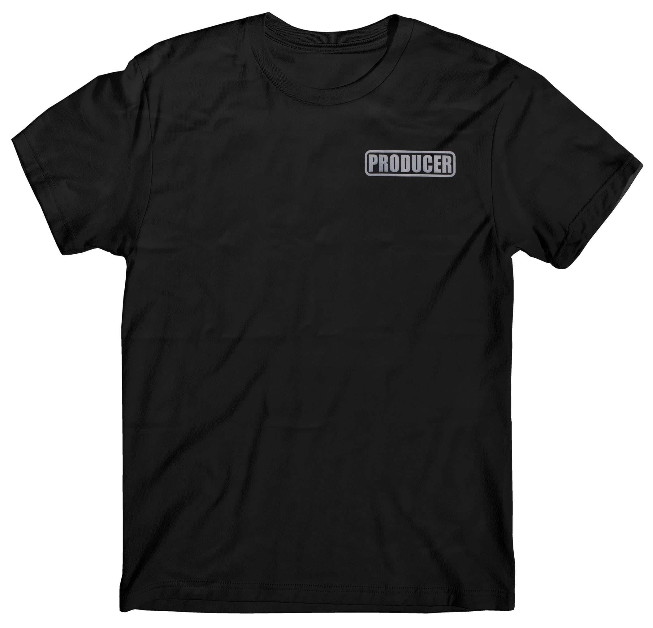 Movie Producer t shirt, reflective logo, film producer t shirt ...