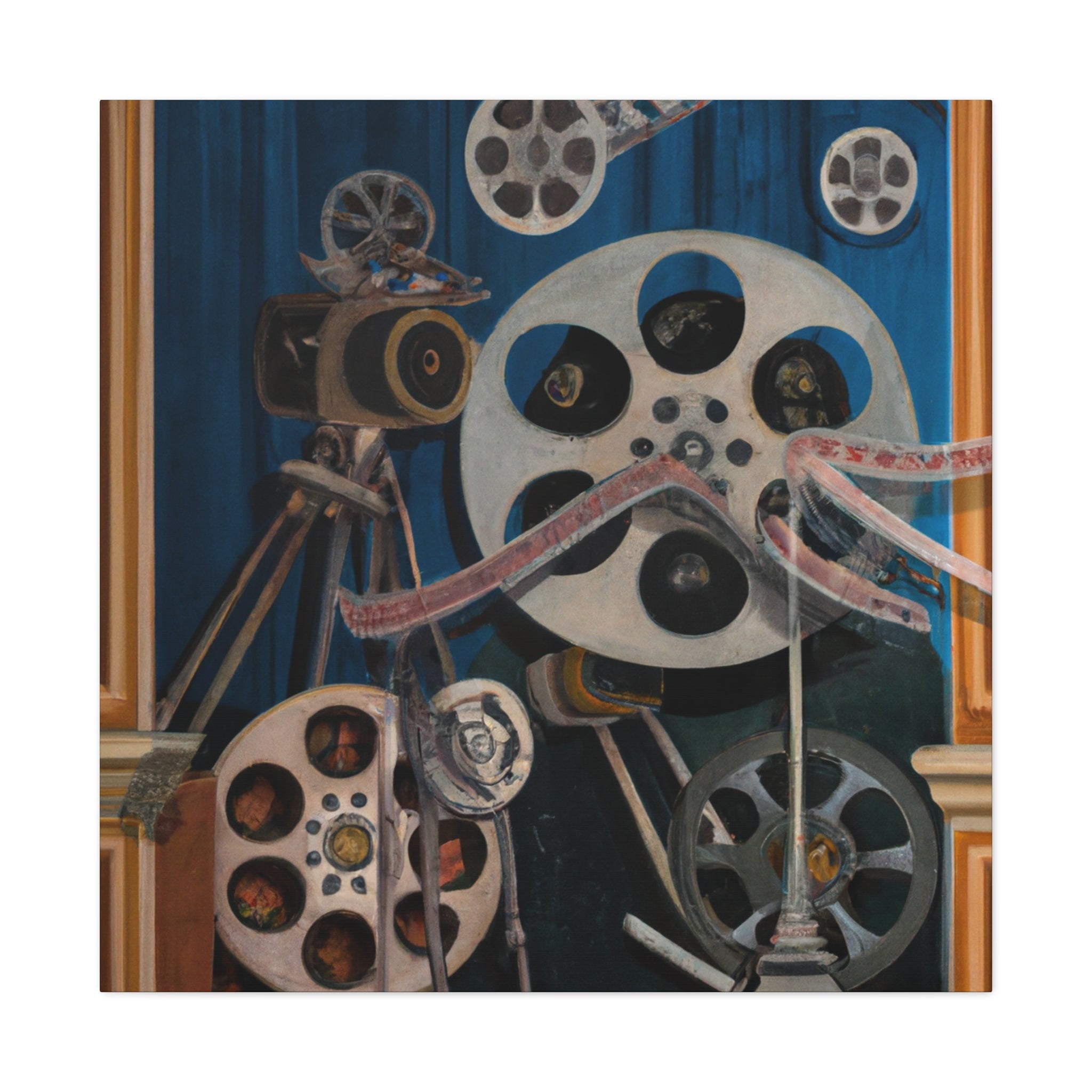 Movie Reel Reflection - Canvas - Walmart.com