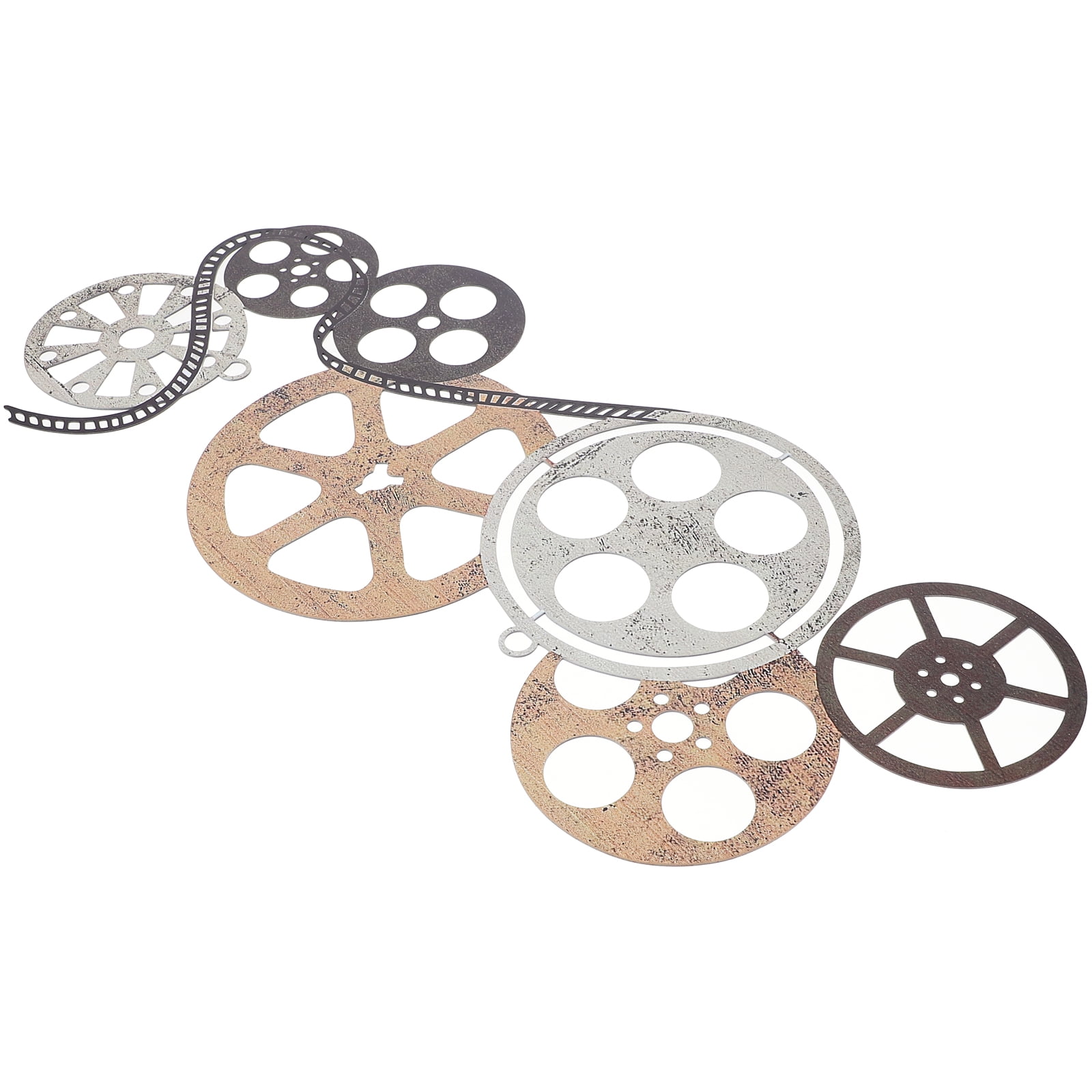 Movie Reel Wall Decor Hanging Sculptures Home Ornament House ...