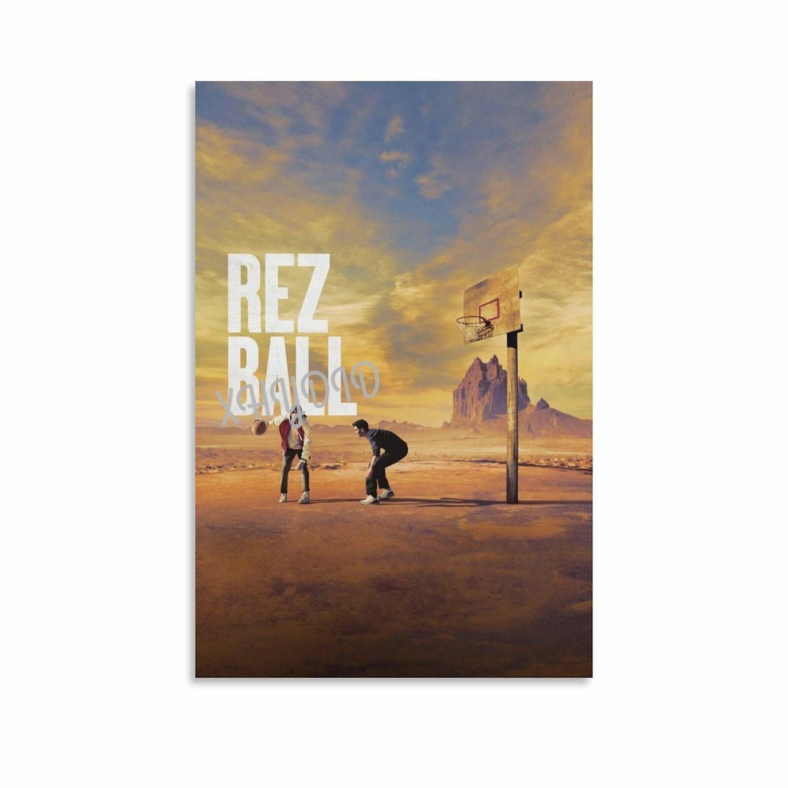 Movie Rez Ball Poster Basketball Sports Drama Poster (2) Canvas ...