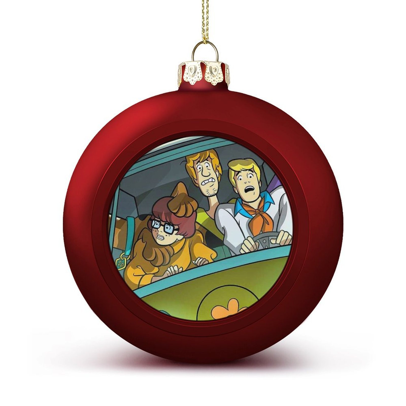 Movie Scooby Doo Christmas Balls Decoration Xmas Gift Sparkling ...