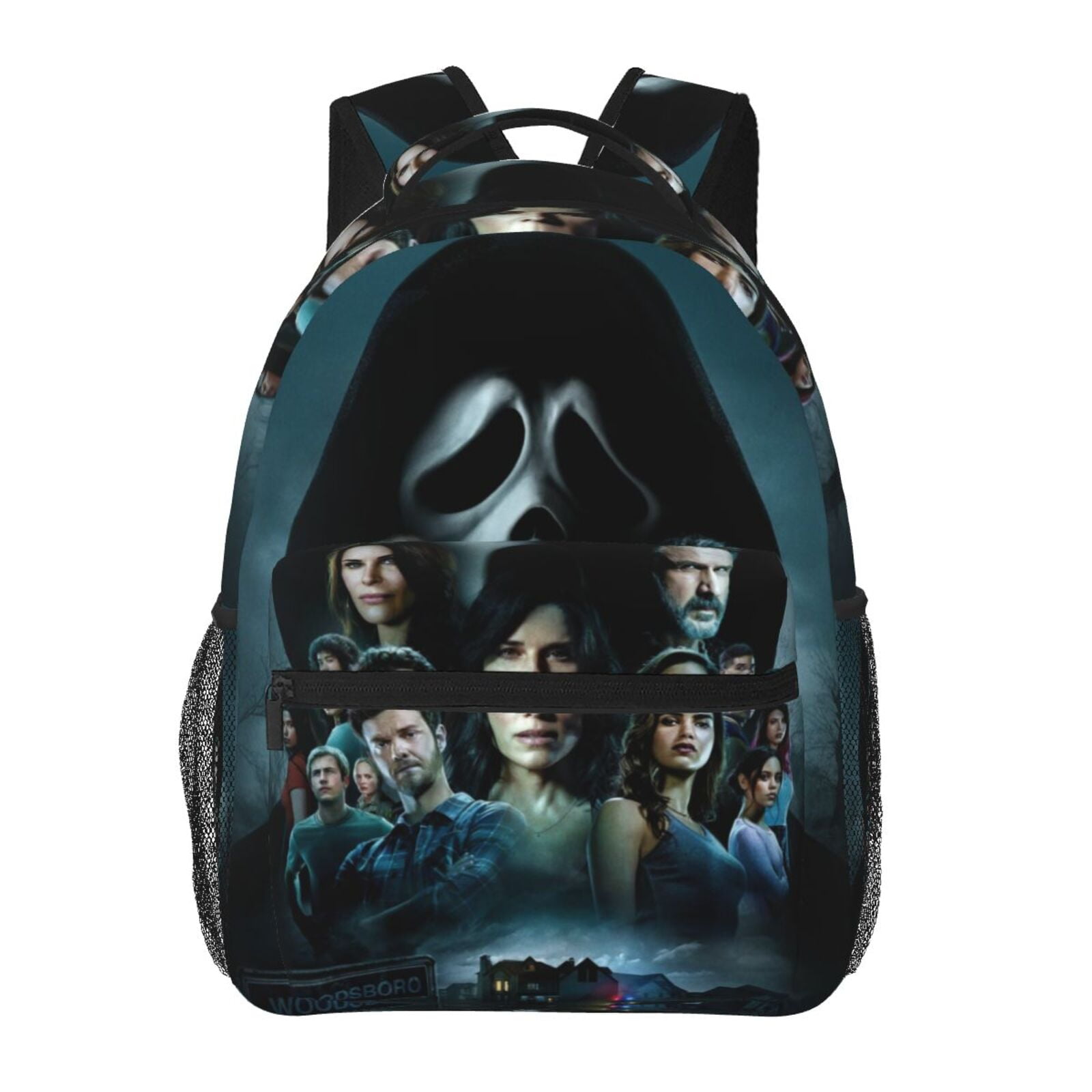 Movie Scream Ghostface Casual Backpack Schoolbag Large Capacity Daypack ...