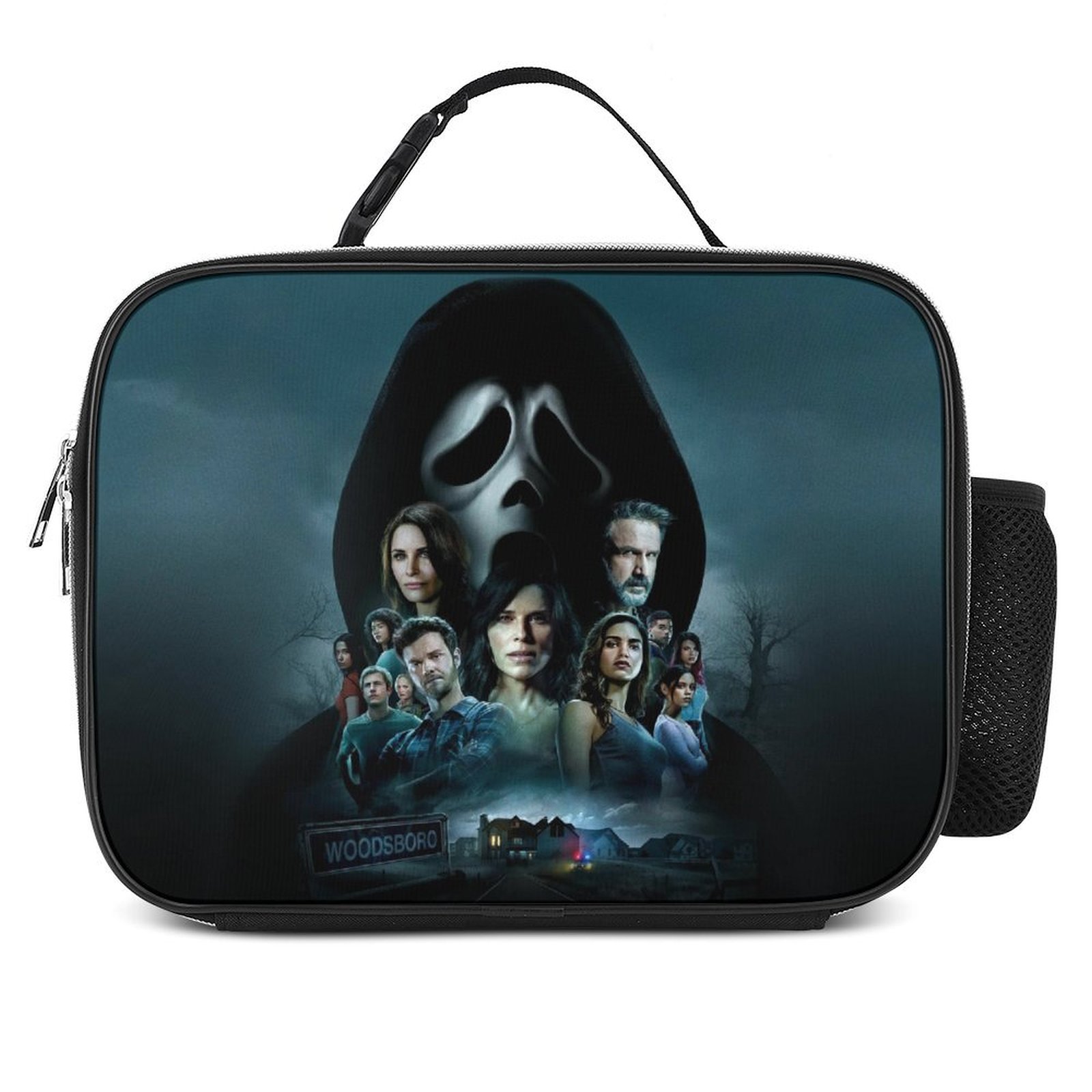 Movie Scream Ghostface Insulated Portable Lunch Bag Lunch Box Bento Bag ...