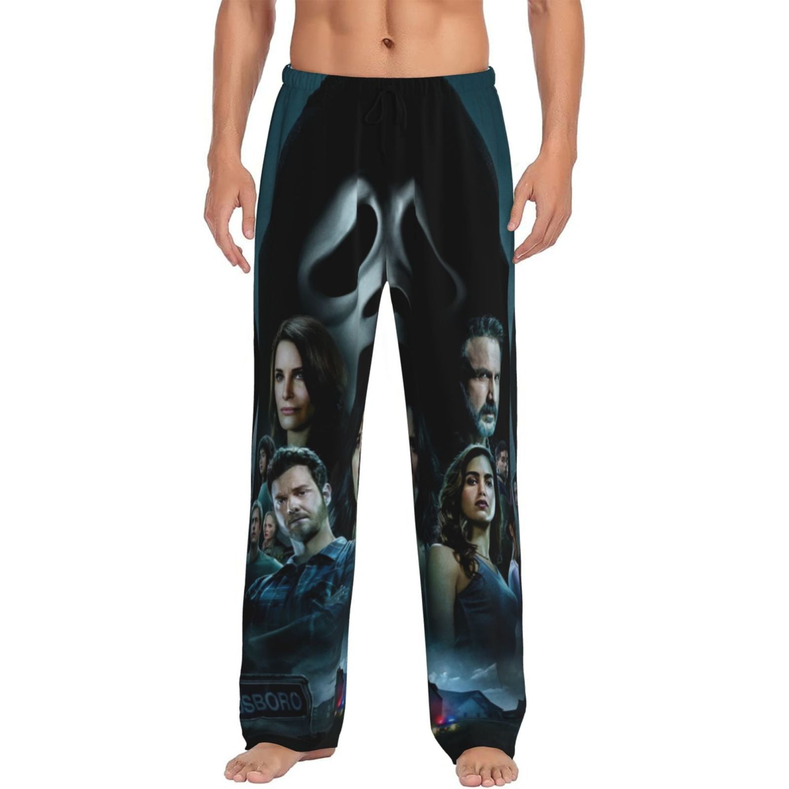 Movie Scream Ghostface Men's Pajama Pants Lounge Fashion Cozy Daily ...