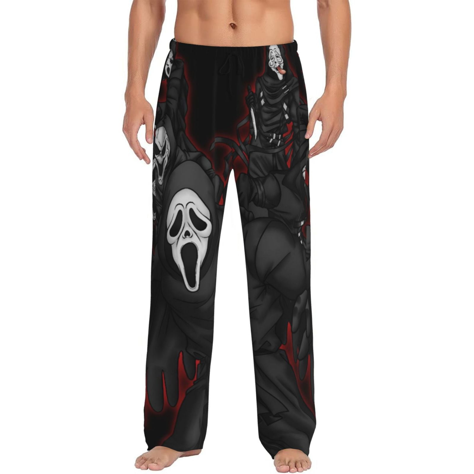 Movie Scream Ghostface Men's Pajama Pants Lounge Fashion Cozy Daily ...