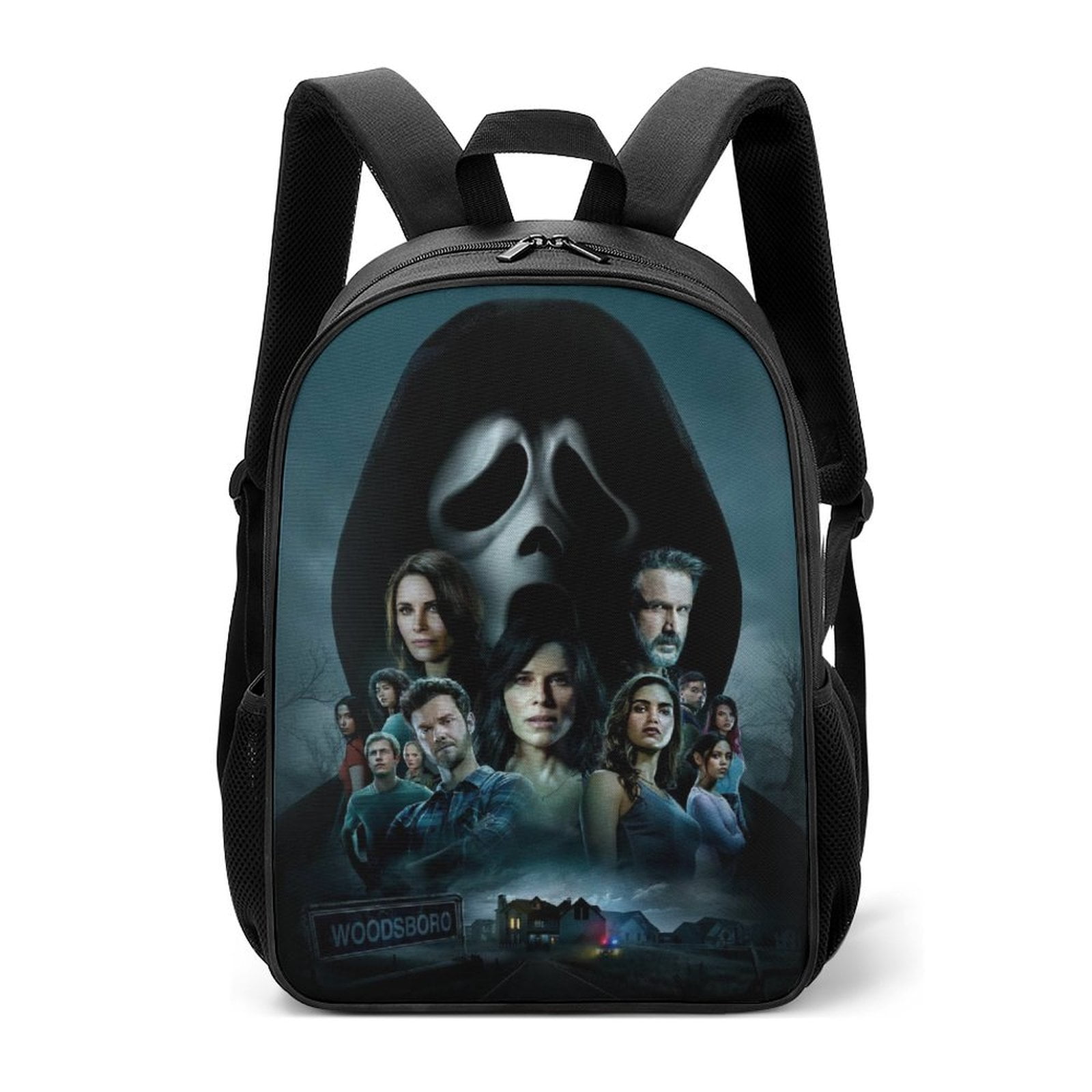 Movie Scream Ghostface School Bag Casual Adjustable Backpack Daypack ...