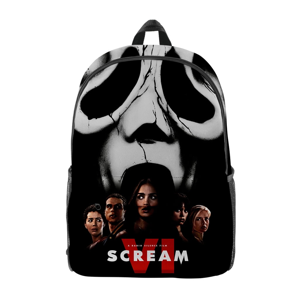 Movie Scream VI Backpack Denim bag Unisex Oxford Cloth Travel Fashion ...