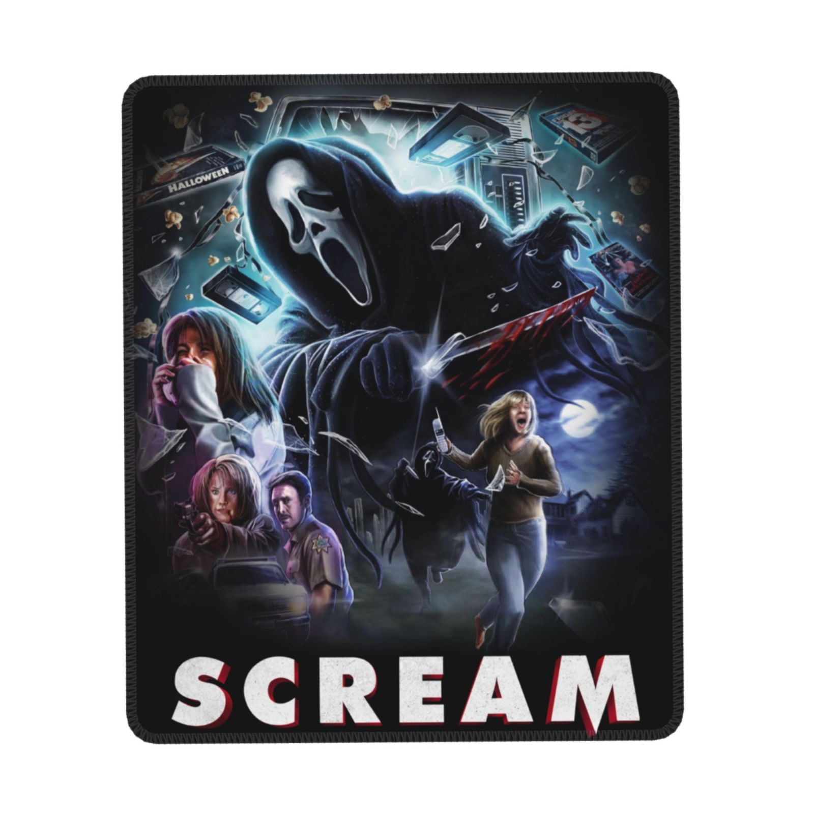 Movie Scream VI Mouse Pad Non-Slip Rubber Base Mousepad Desktop ...